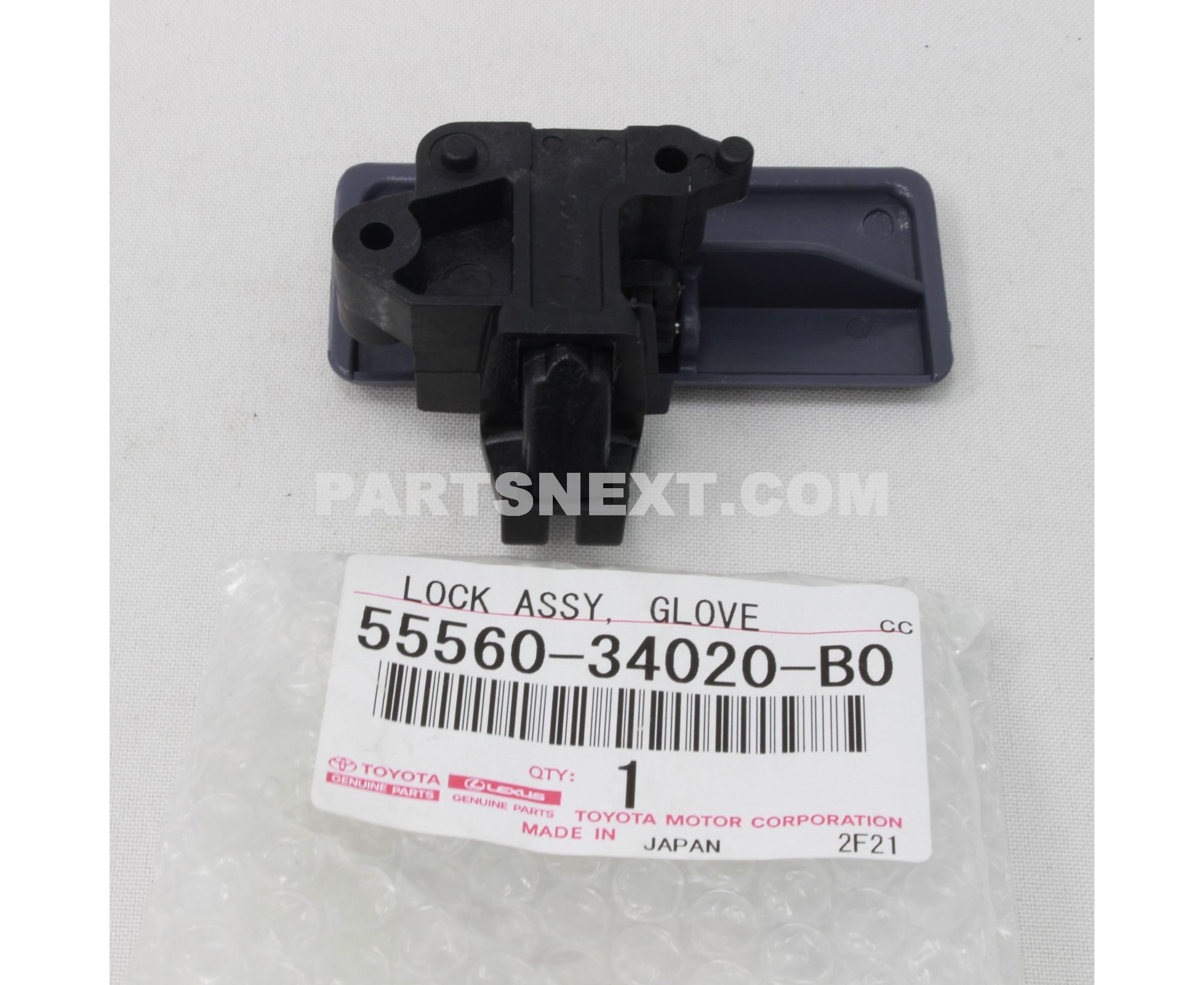 Toyota :: 55560-34020-B0 LOCK ASSY, GLOVE COMPARTMENT DOOR