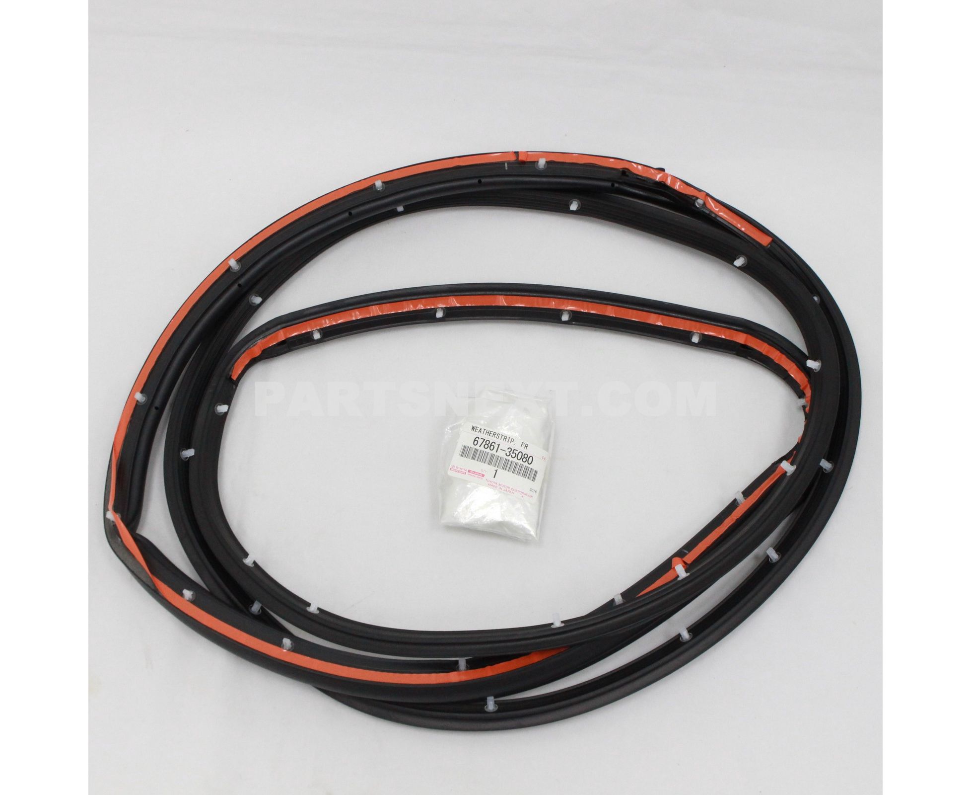 Toyota :: 67861-35080 WEATHERSTRIP, FRONT DOOR, RH