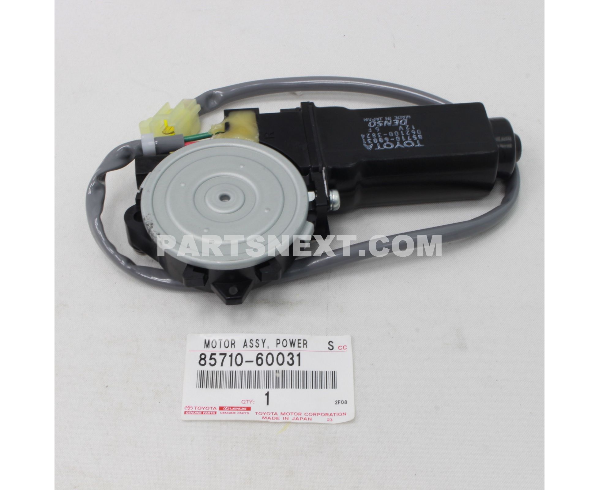 Toyota :: 85710-60031 MOTOR ASSY, POWER WINDOW REGULATOR, FRONT RH