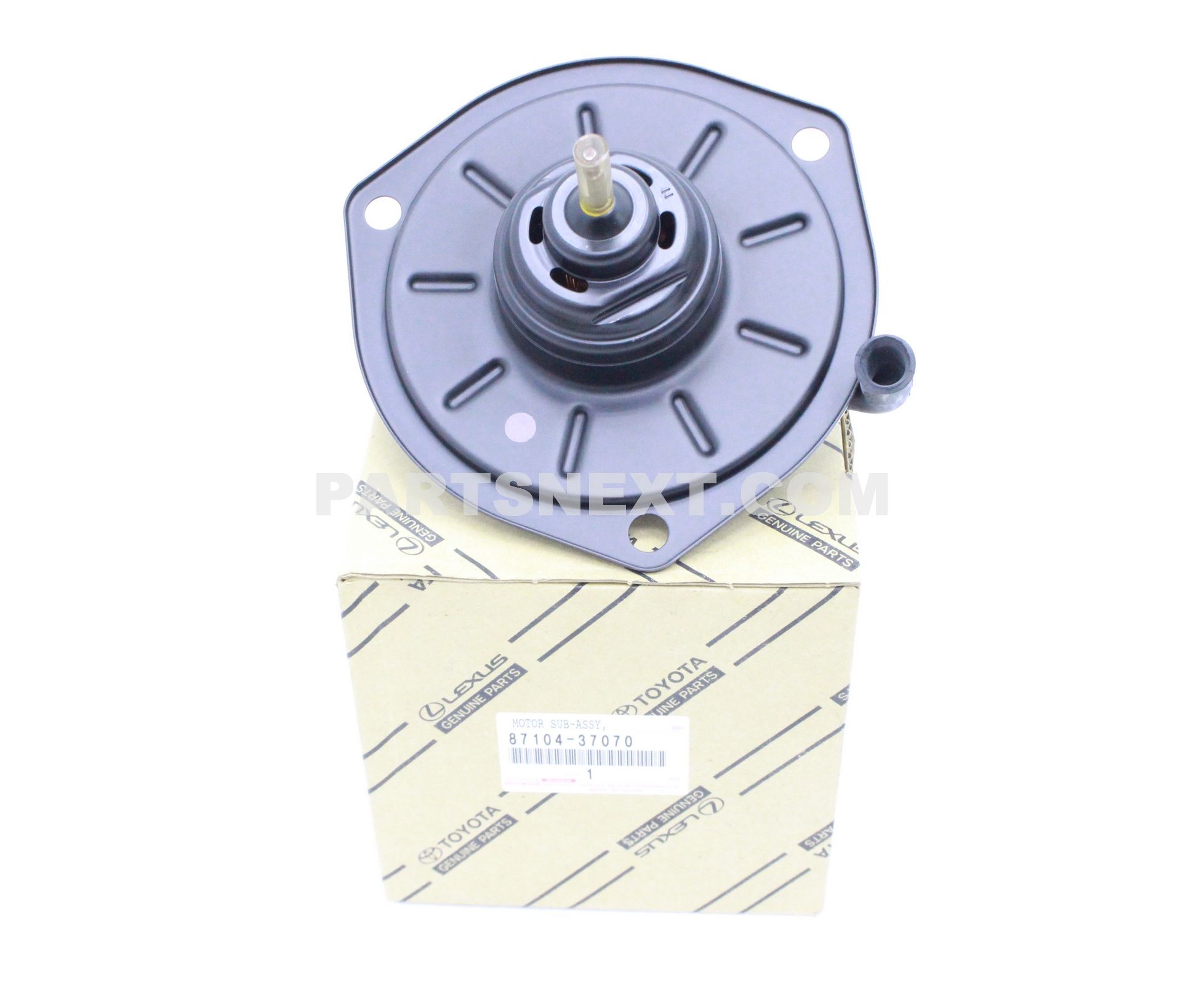 Toyota :: 87104-37070 MOTOR SUB-ASSY, HEATER BLOWER