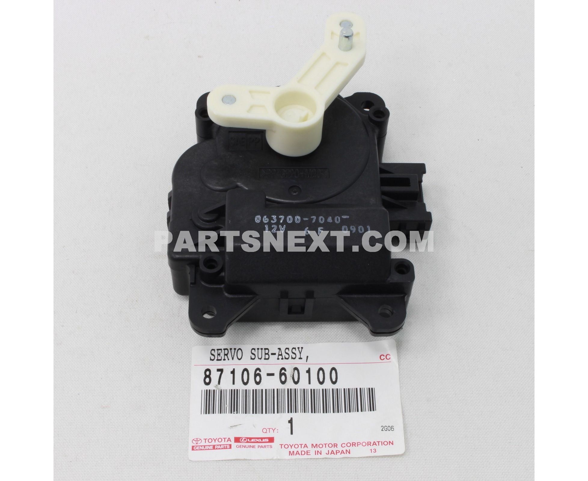 Toyota :: 87106-60100 SERVO SUB-ASSY, DAMPER, NO.2