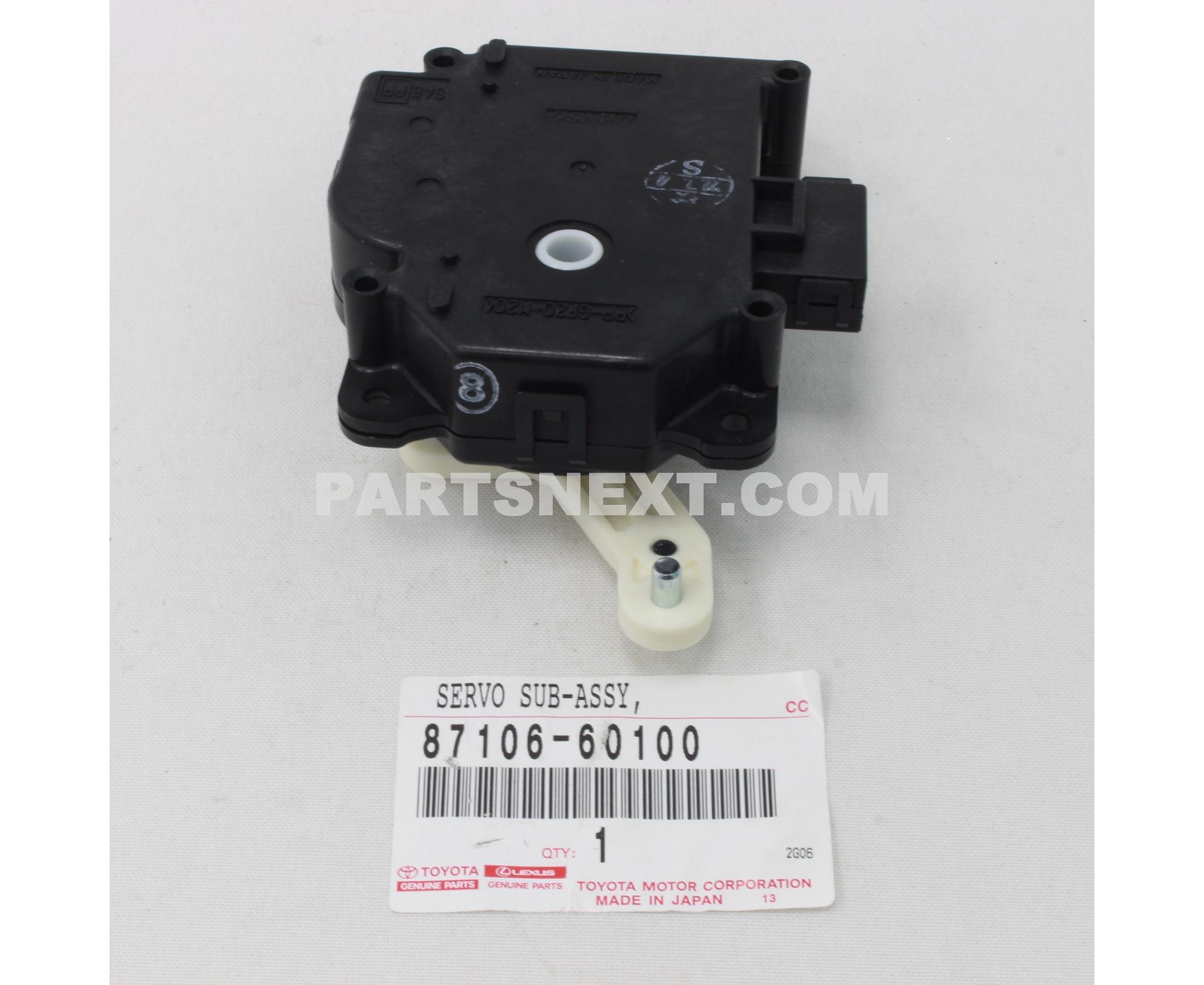 Toyota :: 87106-60100 SERVO SUB-ASSY, DAMPER, NO.2
