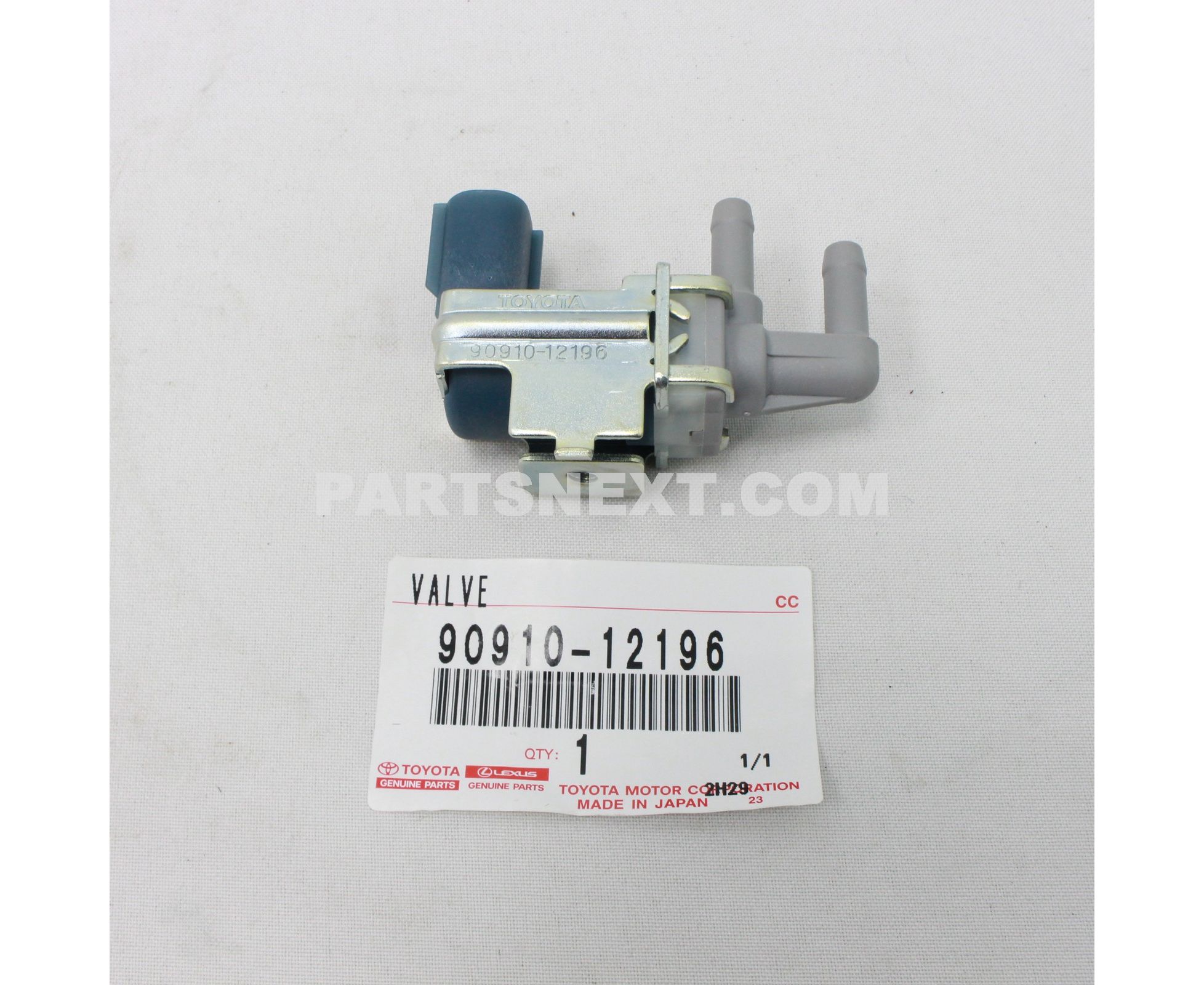 Toyota :: 90910-12196 VALVE, DUTY VACUUM SWITCHING