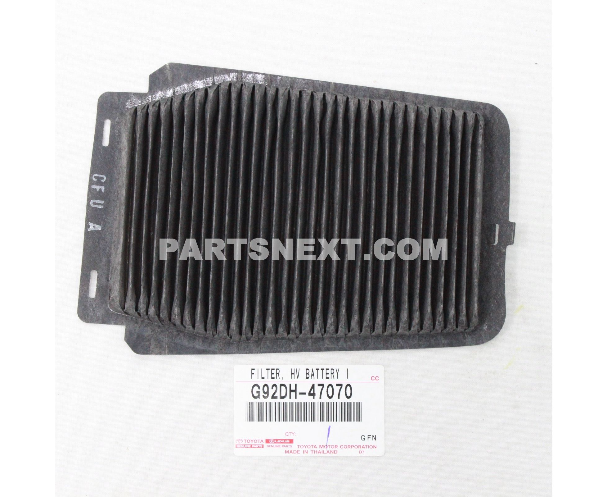 Toyota :: G92DH-47070 FILTER HV BATTERY
