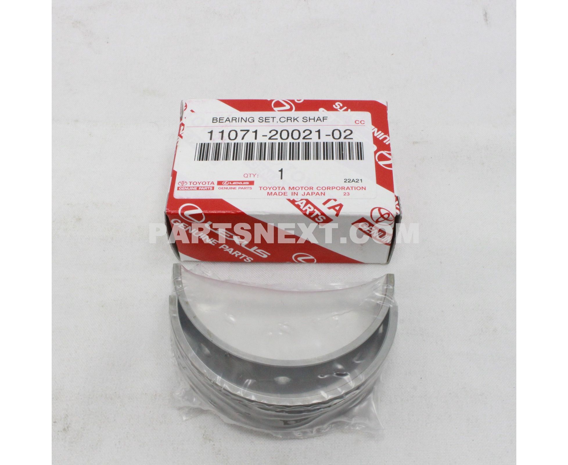 Toyota :: 11071-20021-02 BEARING, CRANKSHAFT