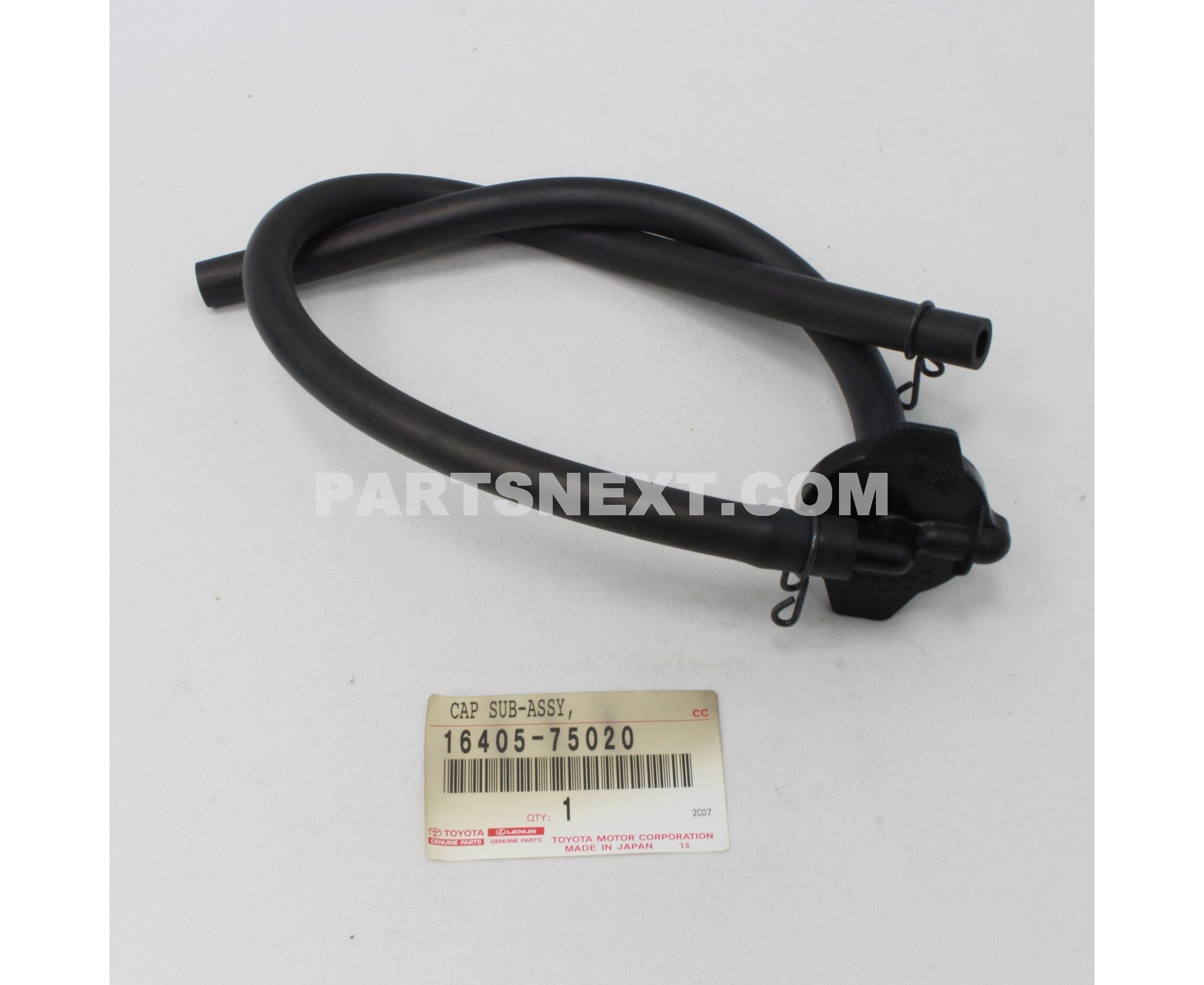 Toyota :: 16405-75020 CAP SUB-ASSY, RESERVE TANK