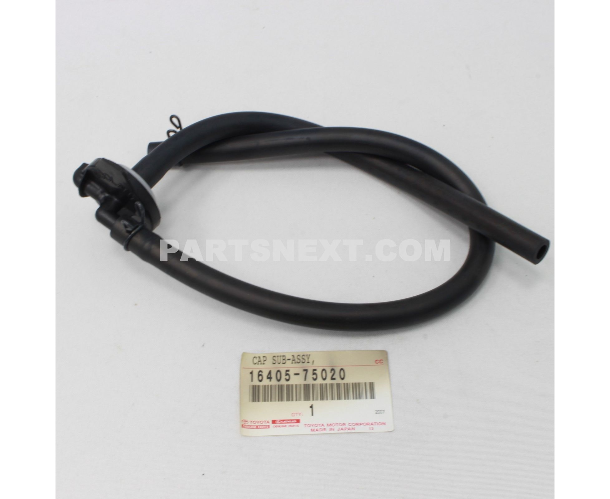 Toyota :: 16405-75020 CAP SUB-ASSY, RESERVE TANK