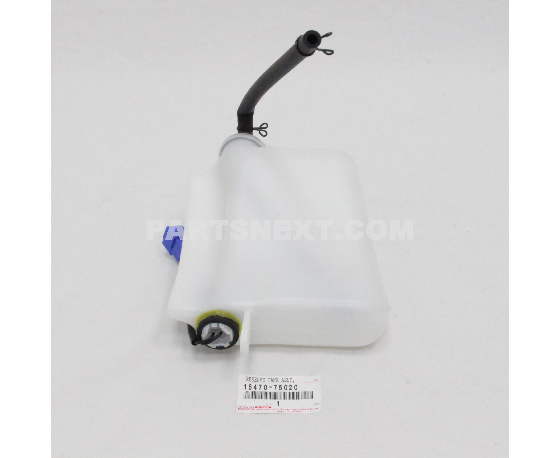 Toyota :: 16470-75020 TANK ASSY, RADIATOR RESERVE