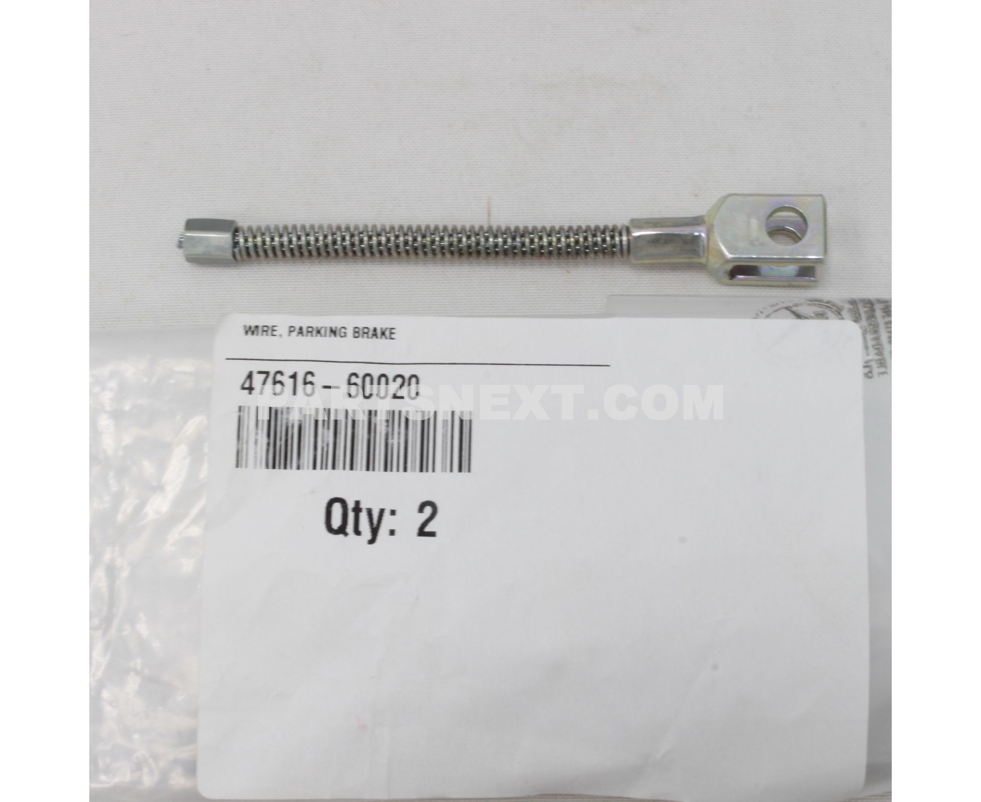 Toyota :: 47616-60020 WIRE, PARKING BRAKE