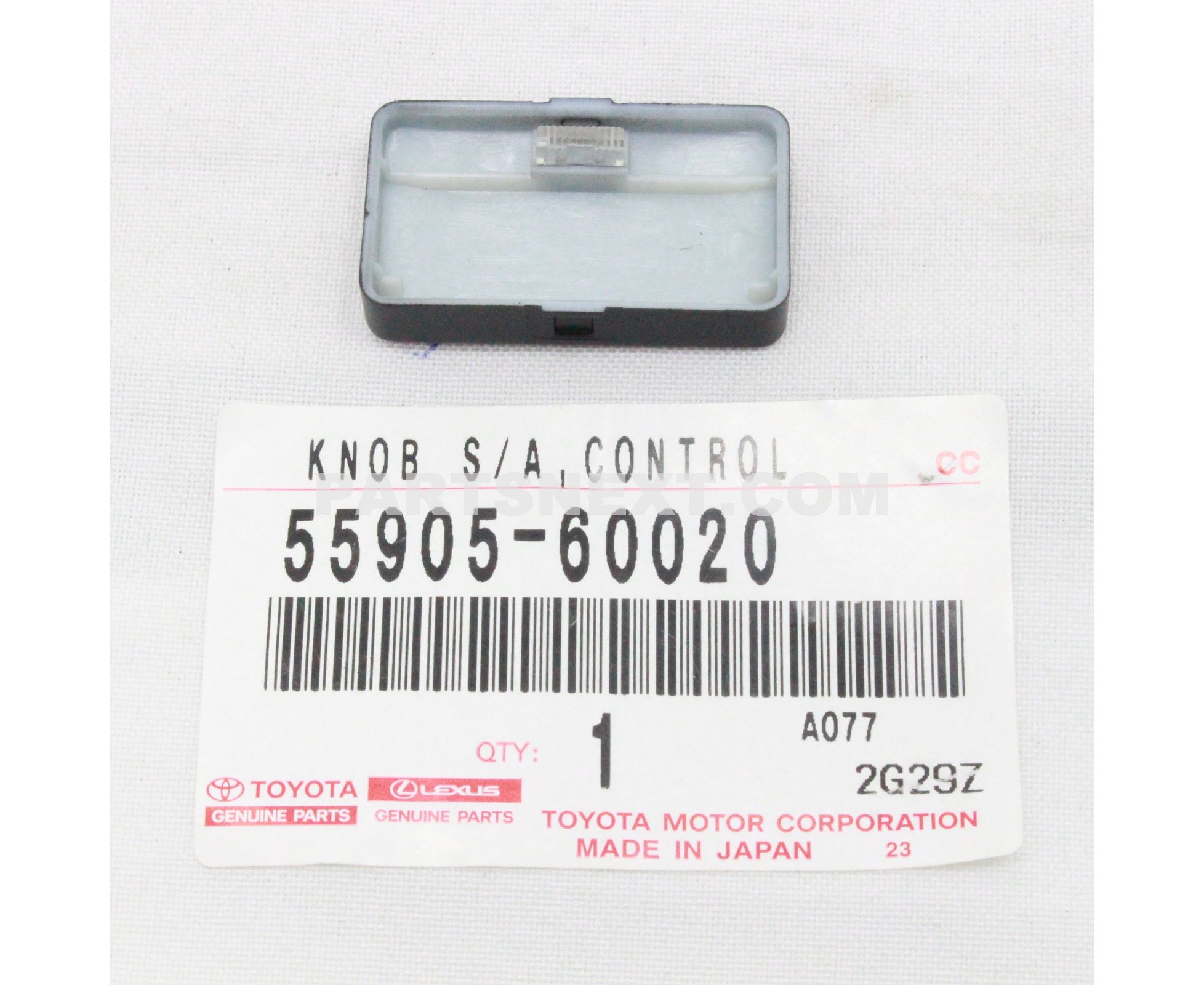 Toyota :: 55905-60020 KNOB, HEATER CONTROL