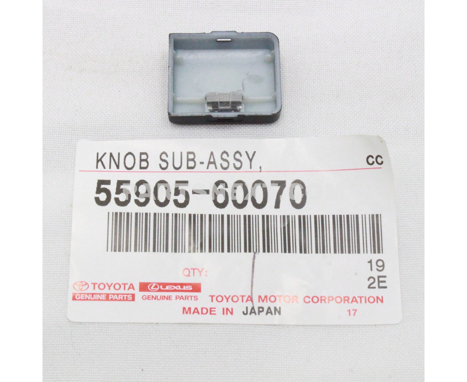 Toyota :: 55905-60070 KNOB, HEATER CONTROL, NO.2