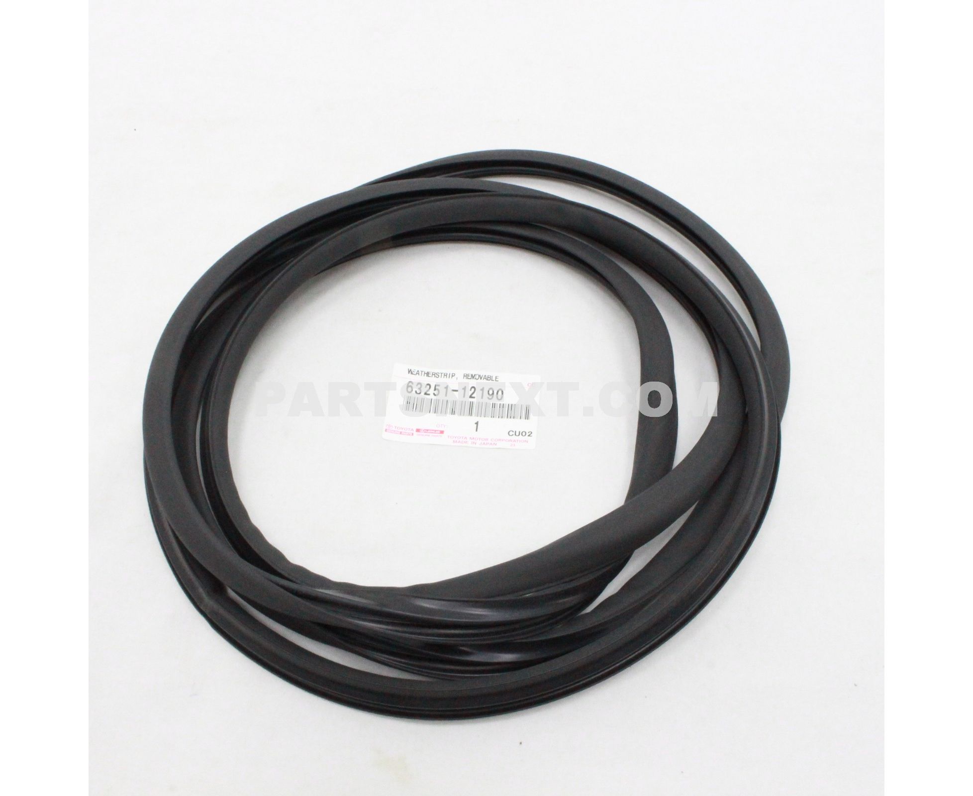 Toyota :: 63251-12190 WEATHERSTRIP, SLIDING ROOF