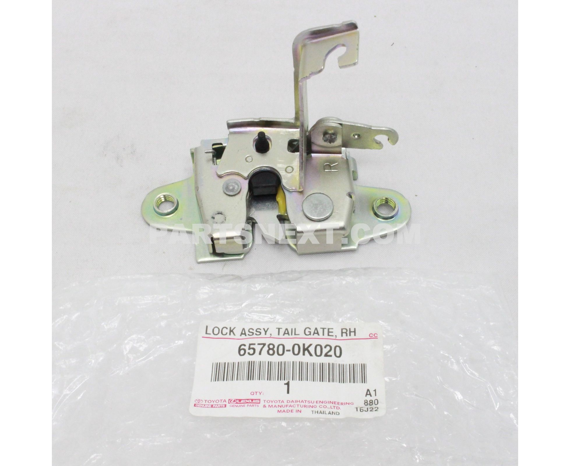 Toyota :: 65780-0K020 LOCK ASSY, TAIL GATE, RH