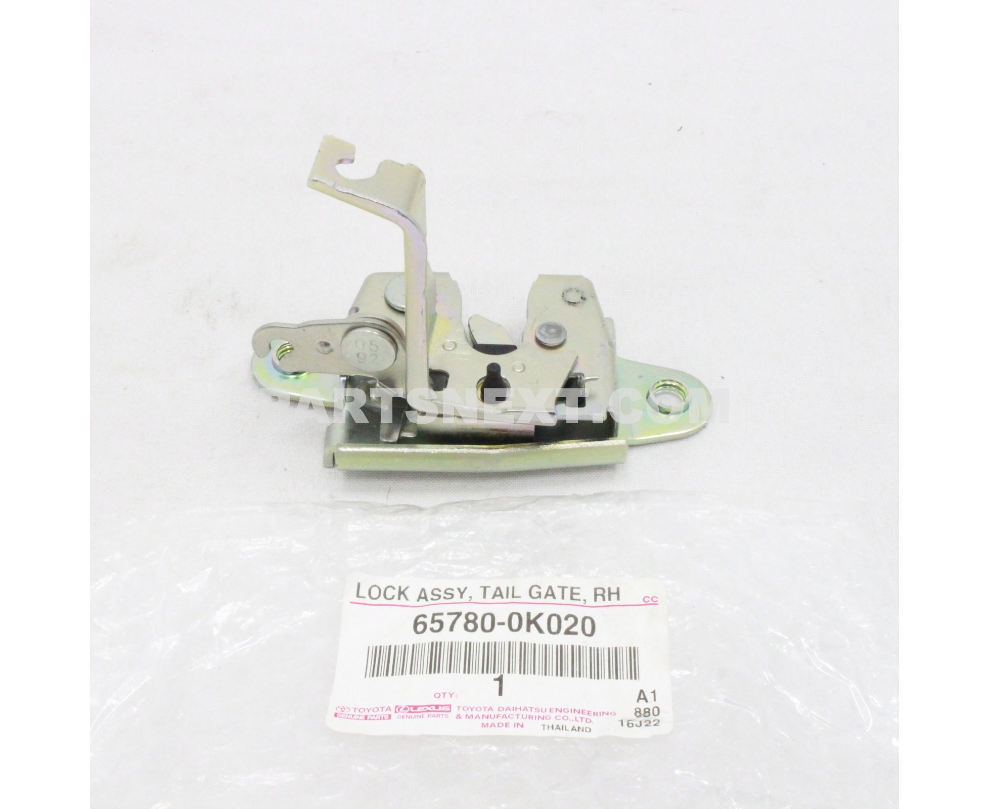 Toyota :: 65780-0K020 LOCK ASSY, TAIL GATE, RH