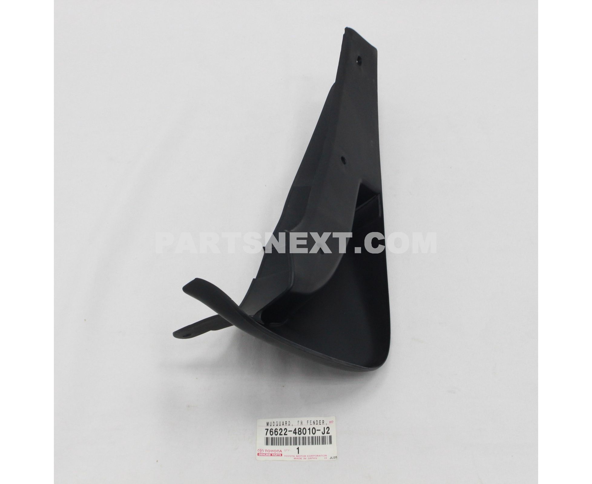Toyota :: 76622-48010-J2 MUDGUARD, FRONT FENDER, LH