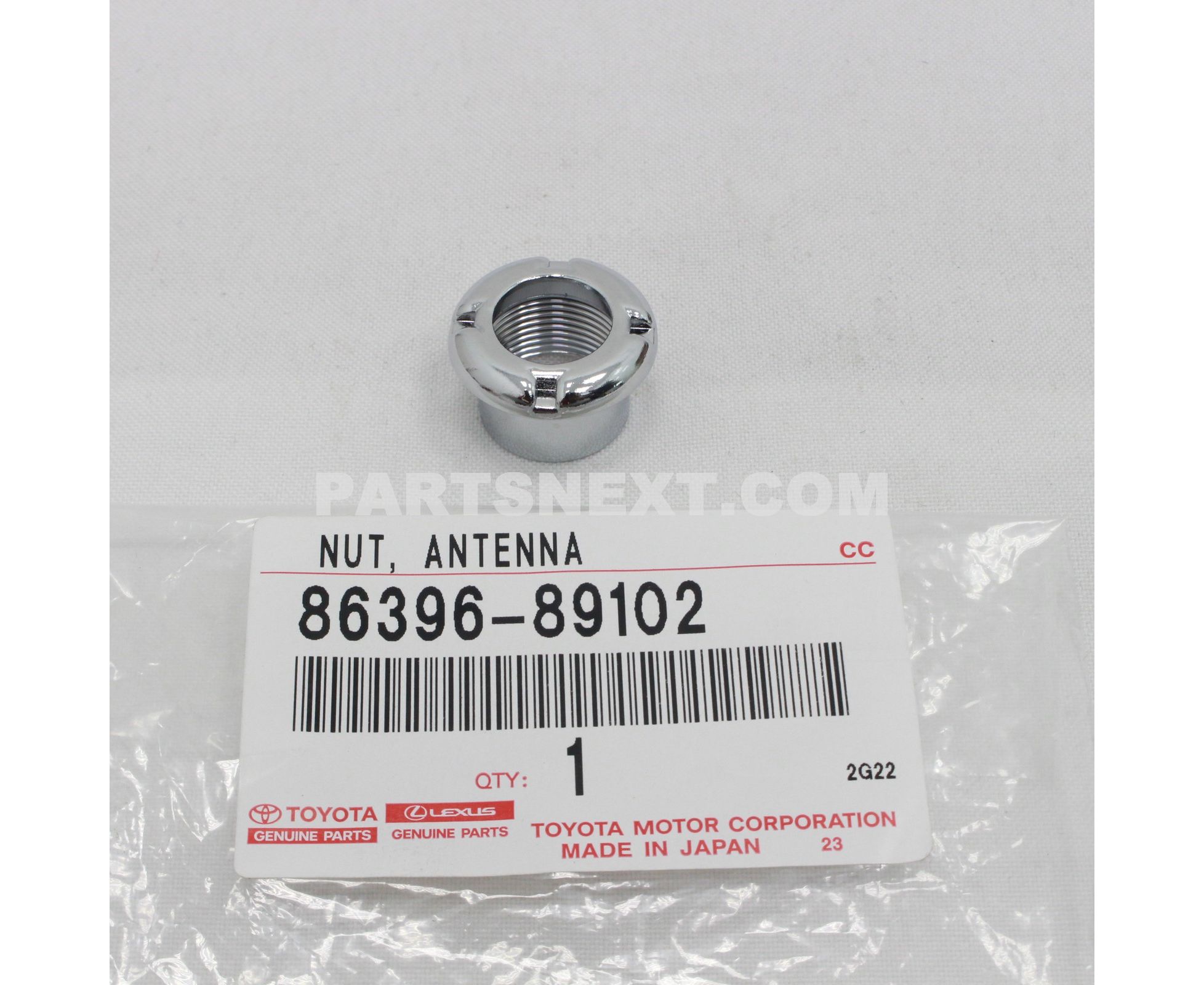 Toyota :: 86396-89102 NUT, ANTENNA