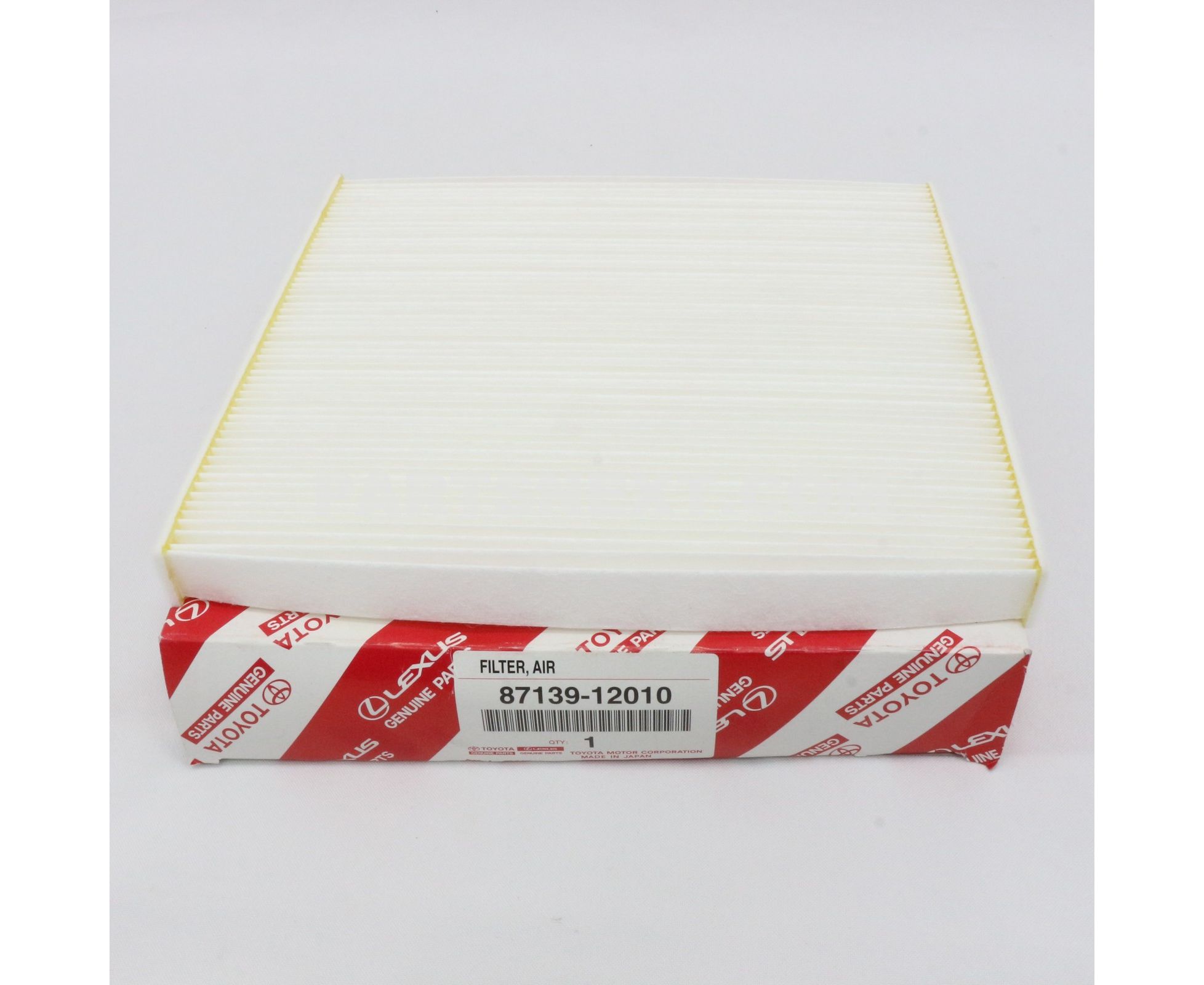 Toyota :: 87139-12010 ELEMENT, AIR REFINER