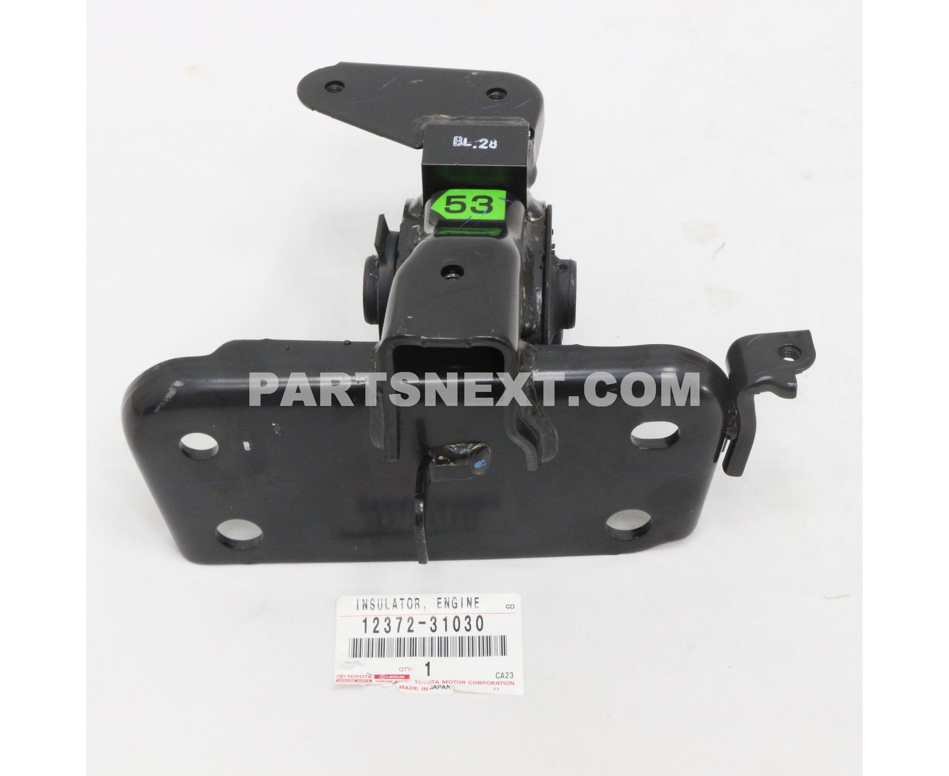 Toyota :: 12372-31030 INSULATOR, ENGINE MOUNTING, LH(FOR TRANSVERSE ENGINE)
