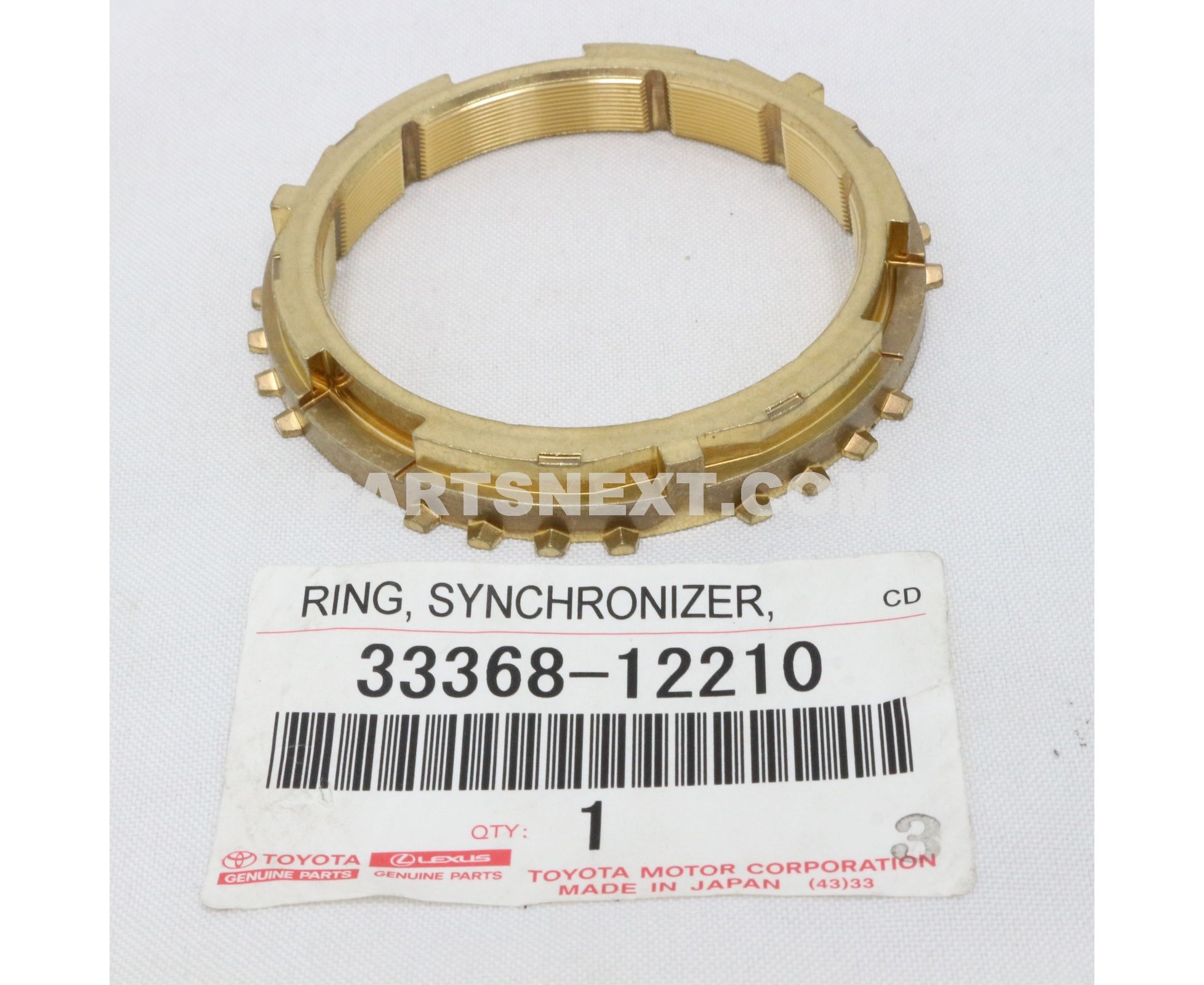 Toyota :: 33368-12210 RING, SYNCHRONIZER (FOR 3RD GEAR)