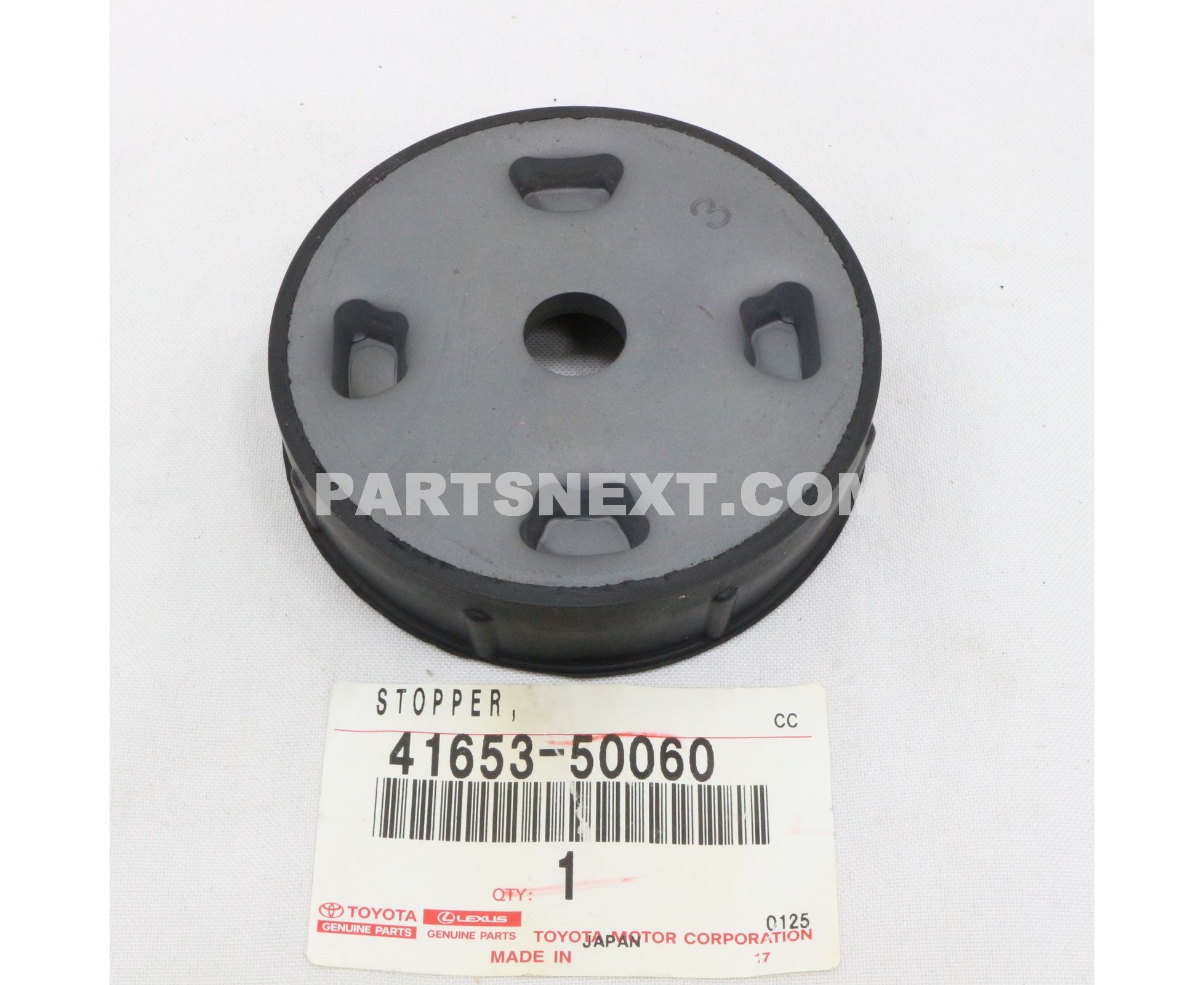 Toyota :: 41653-50060 STOPPER, REAR DIFFERENTIAL MOUNT, UPPER