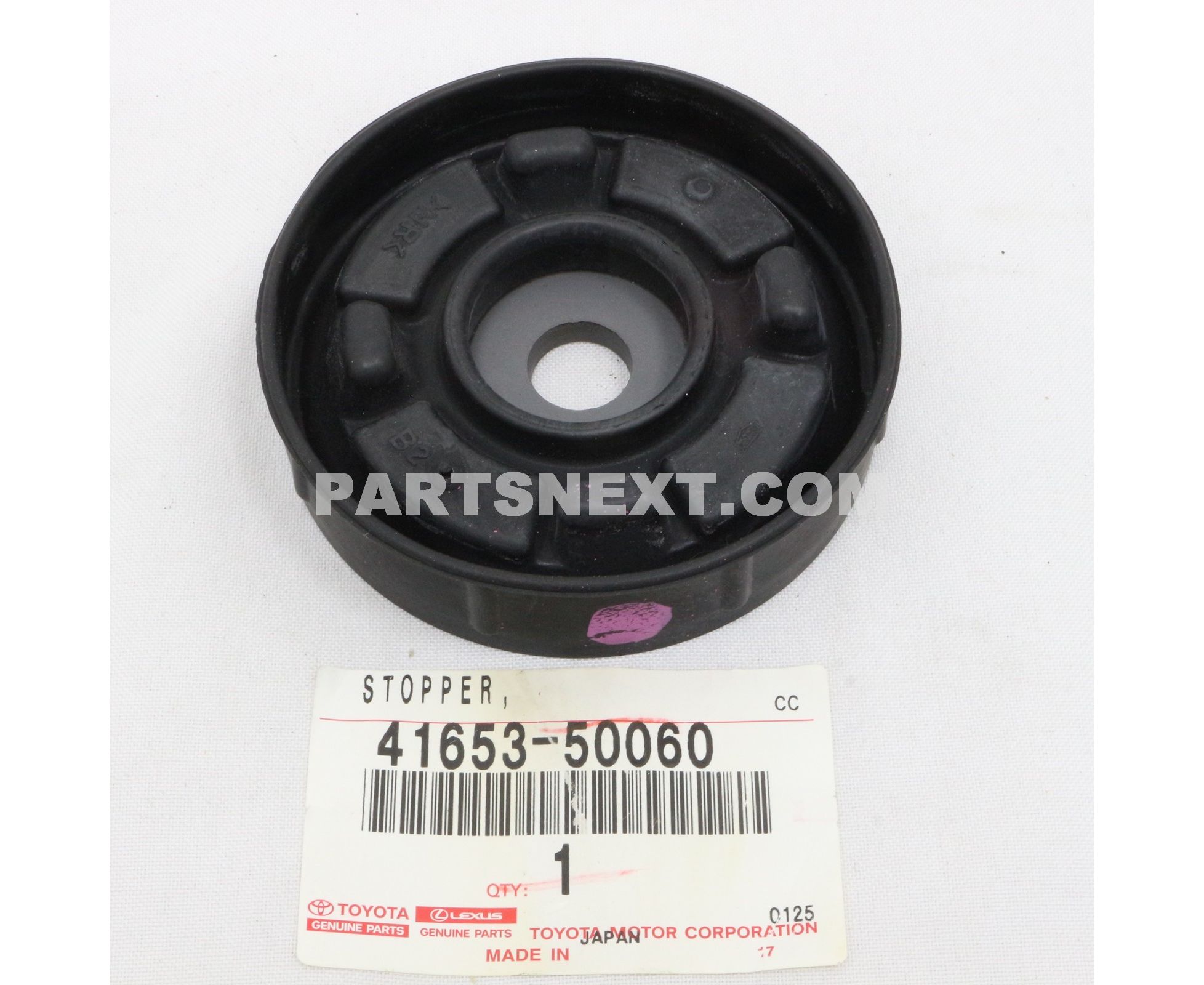 Toyota :: 41653-50060 STOPPER, REAR DIFFERENTIAL MOUNT, UPPER