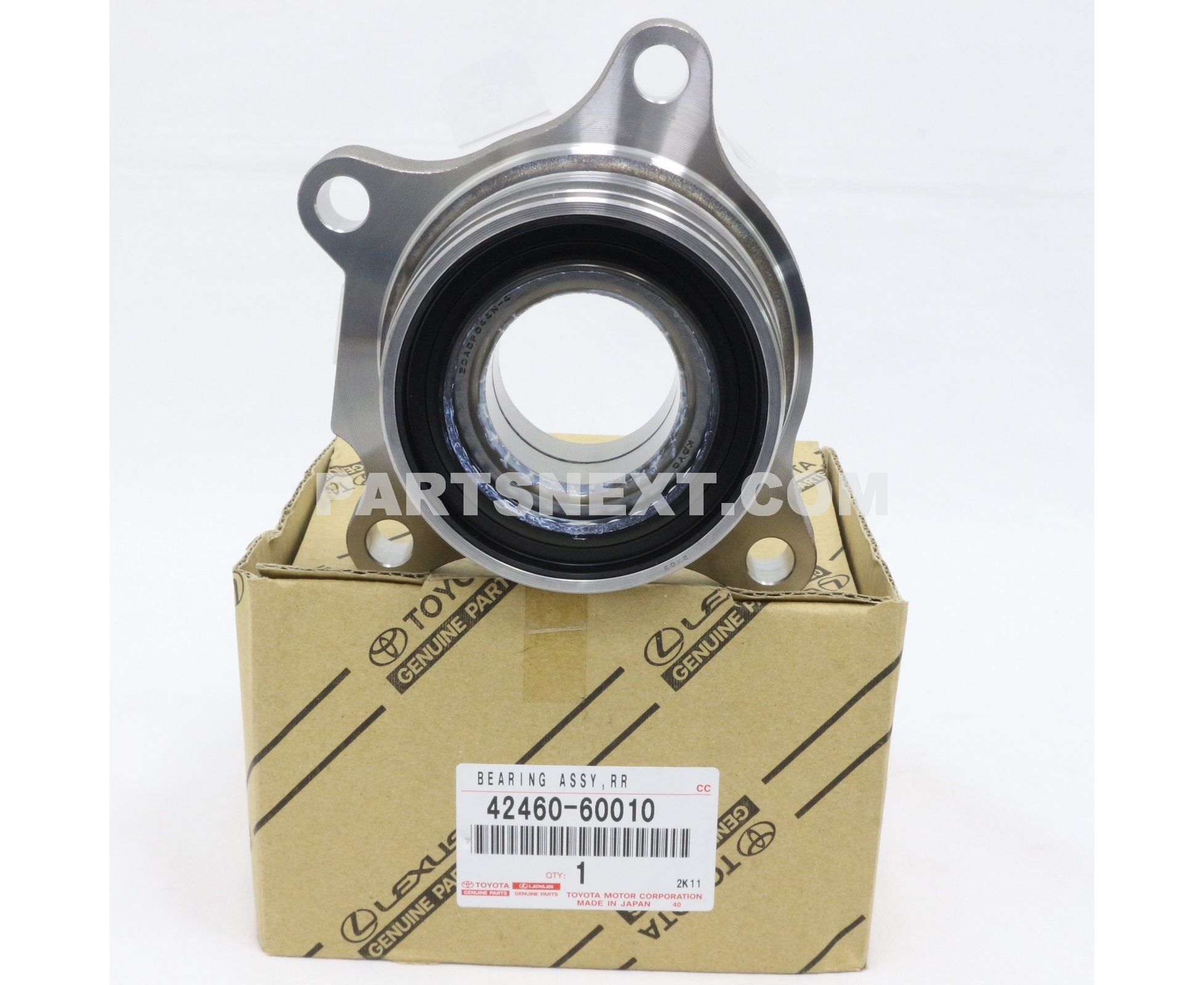 Toyota :: 42460-60010 HUB & BEARING ASSY, REAR AXLE, LH