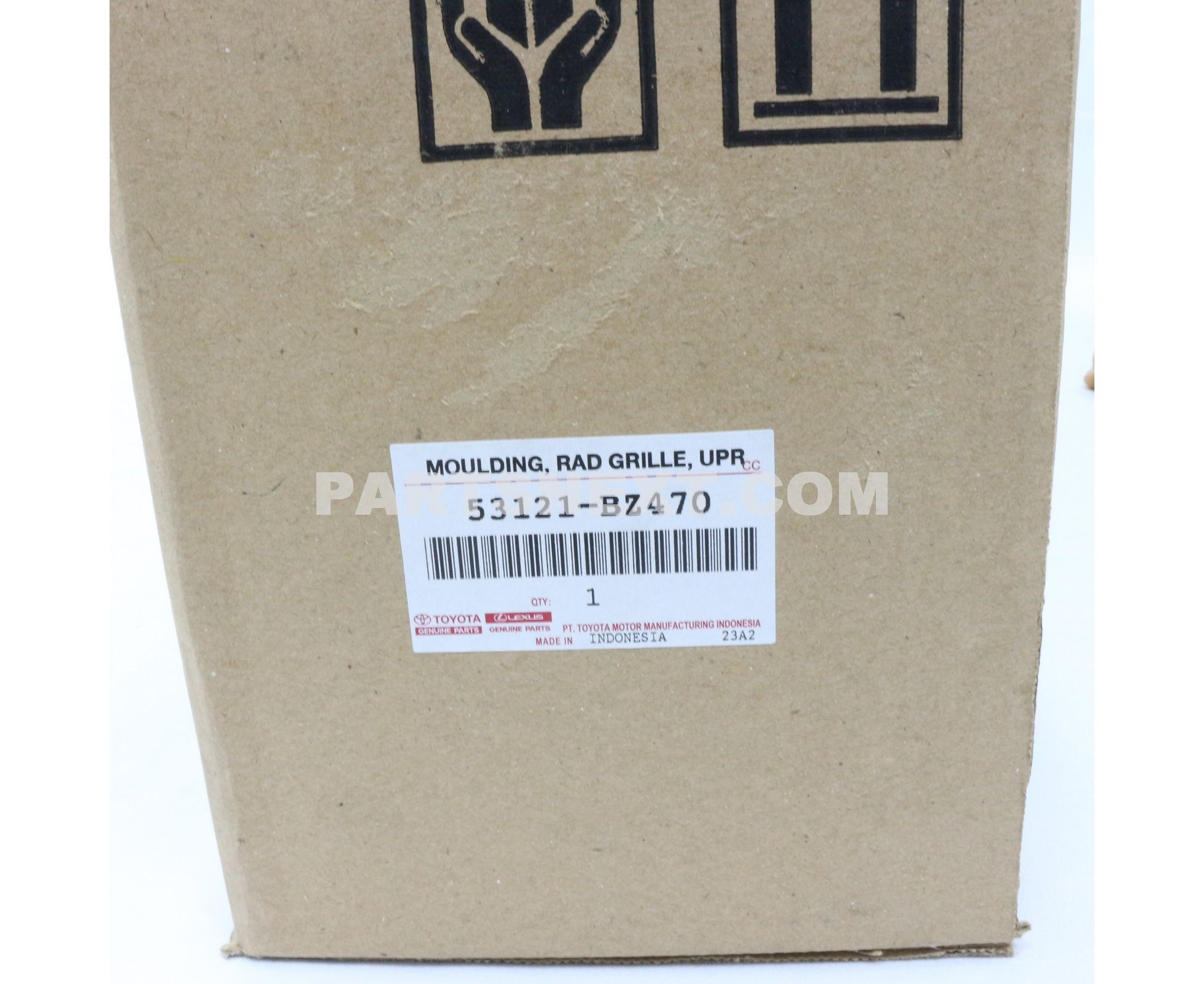 Toyota :: 53121-BZ470 MOULDING RADIATOR G