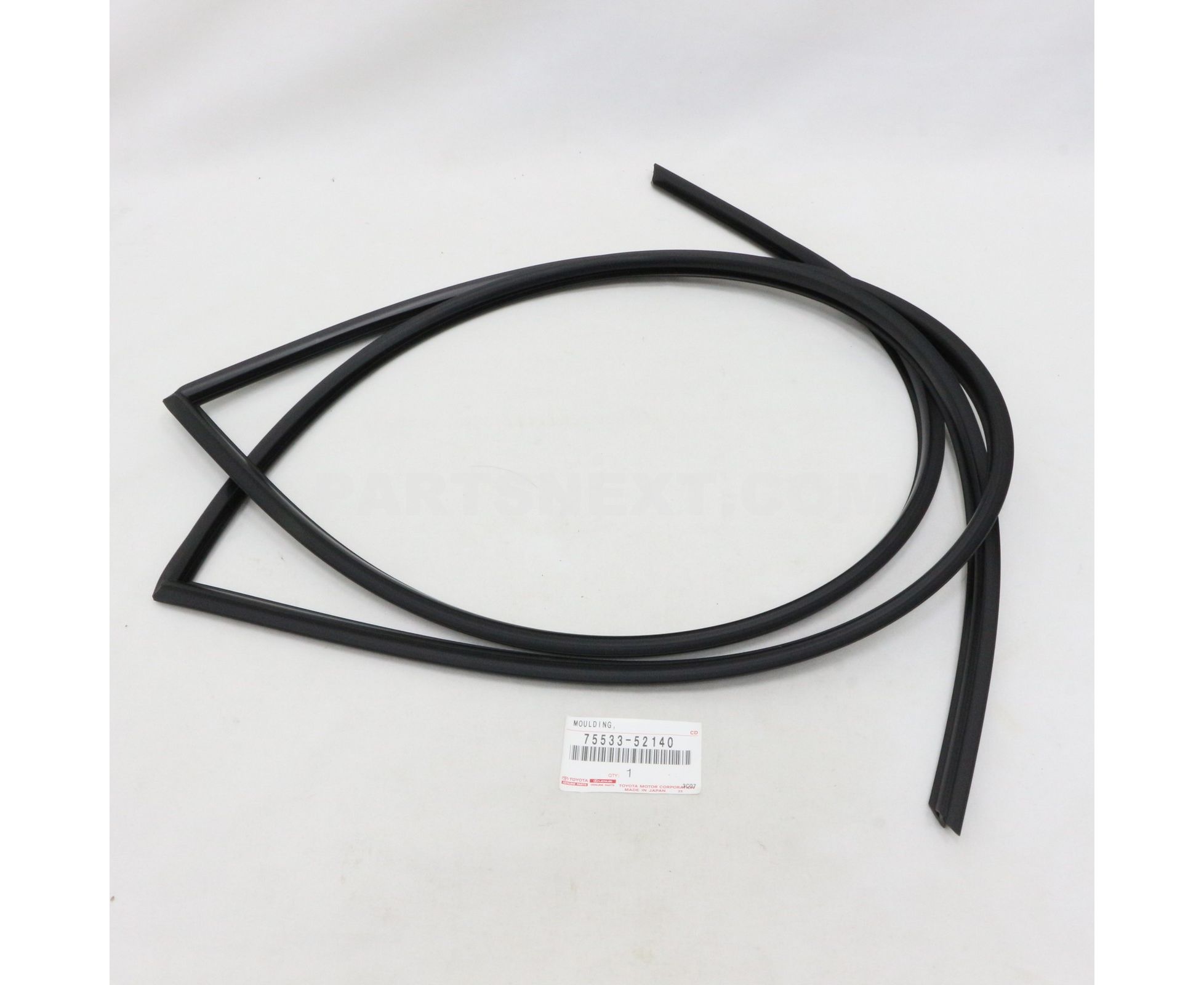 Toyota :: 75533-52140 MOULDING, WINDSHIELD, OUTSIDE
