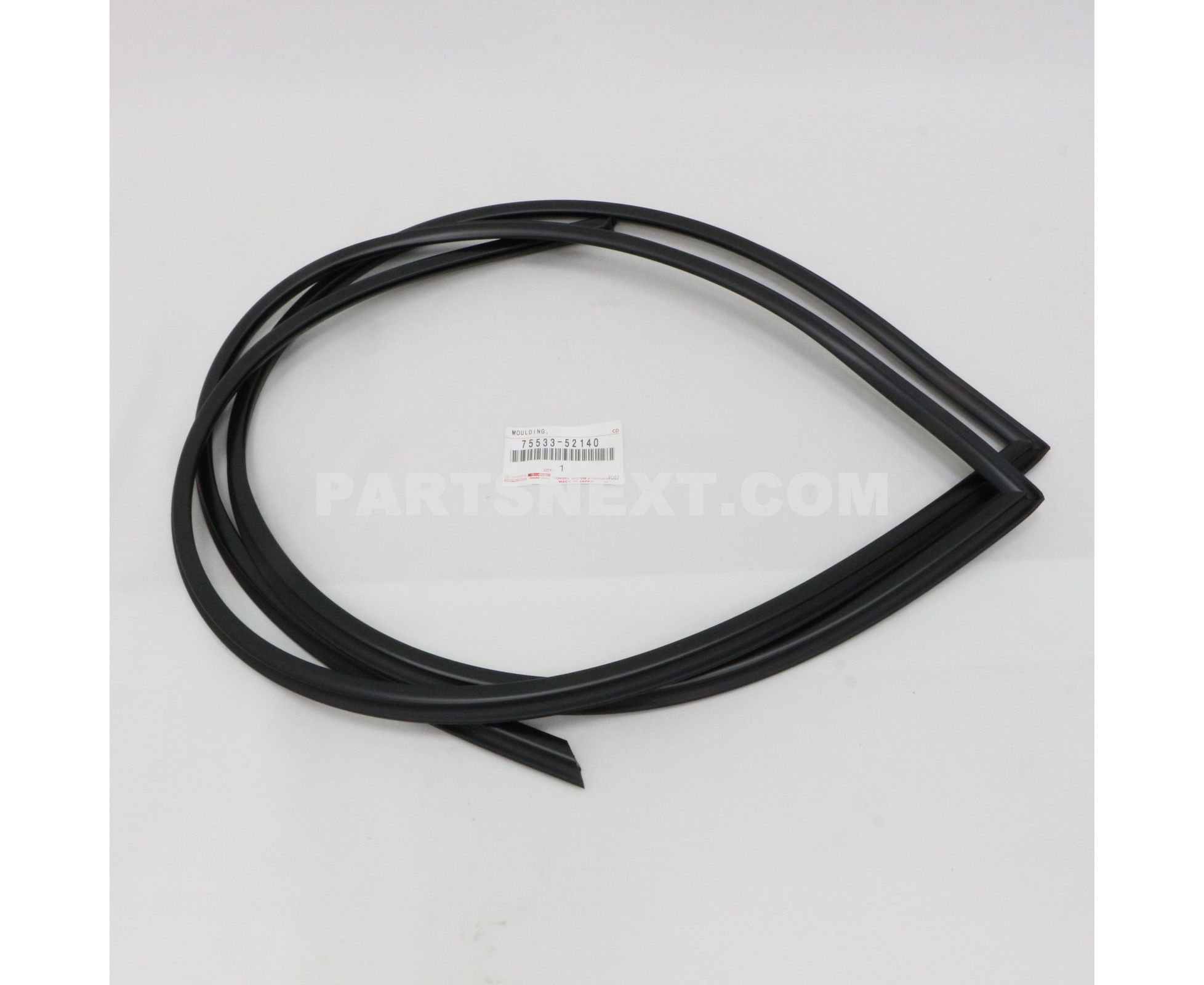 Toyota :: 75533-52140 MOULDING, WINDSHIELD, OUTSIDE