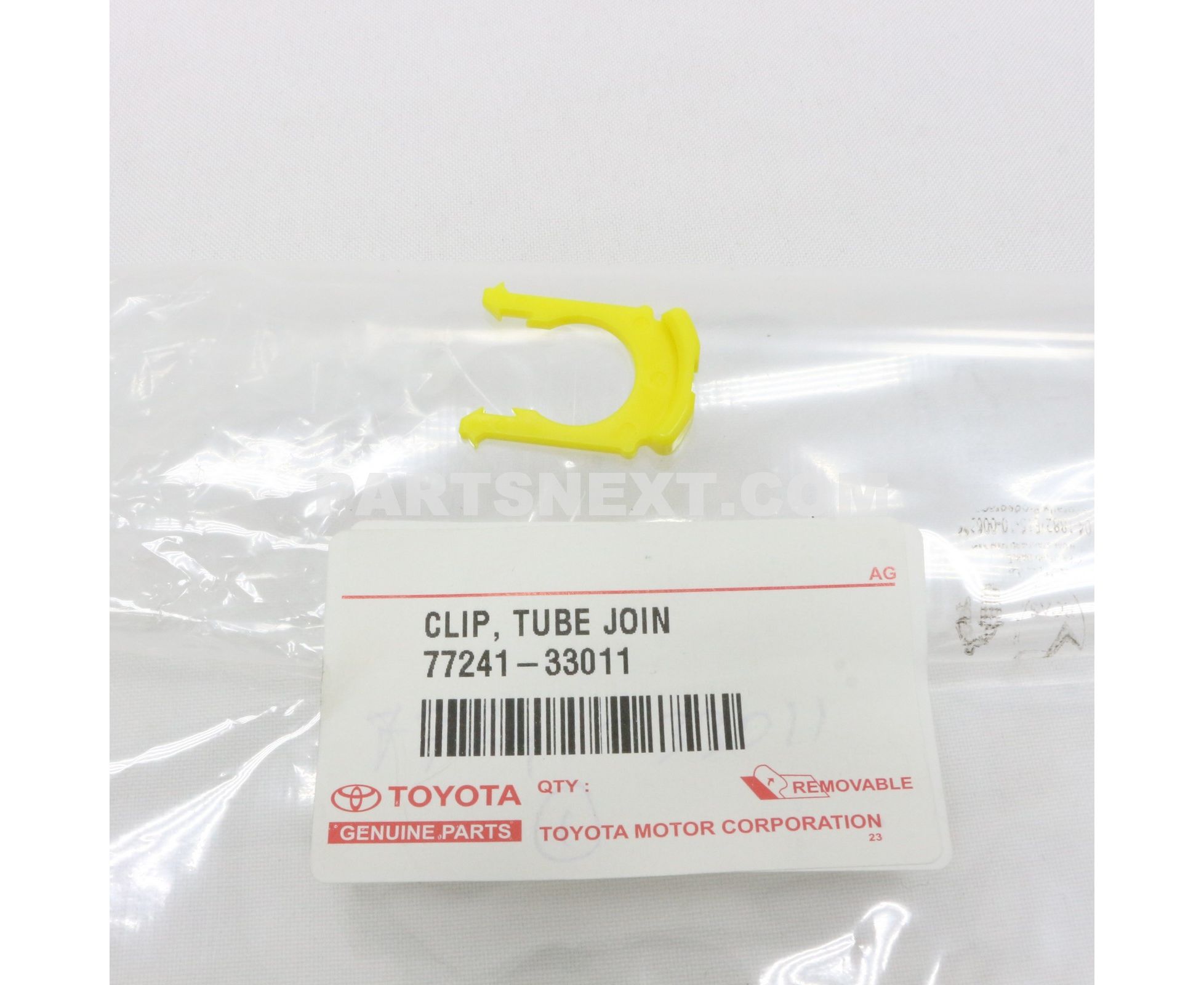 Toyota :: 77241-33011 CLIP, TUBE JOINT