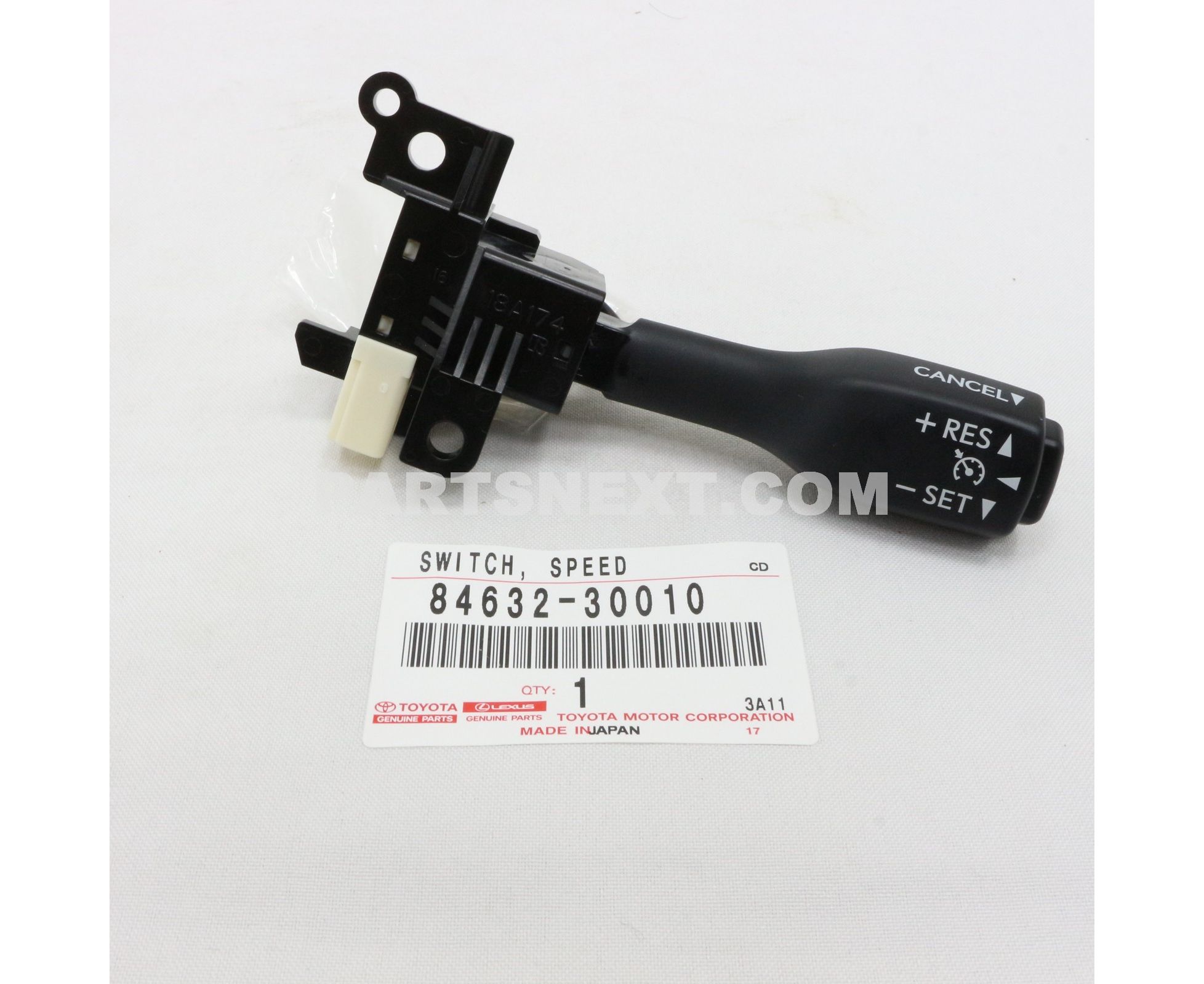 Toyota :: 84632-30010 SWITCH, CRUISE CONTROL MAIN