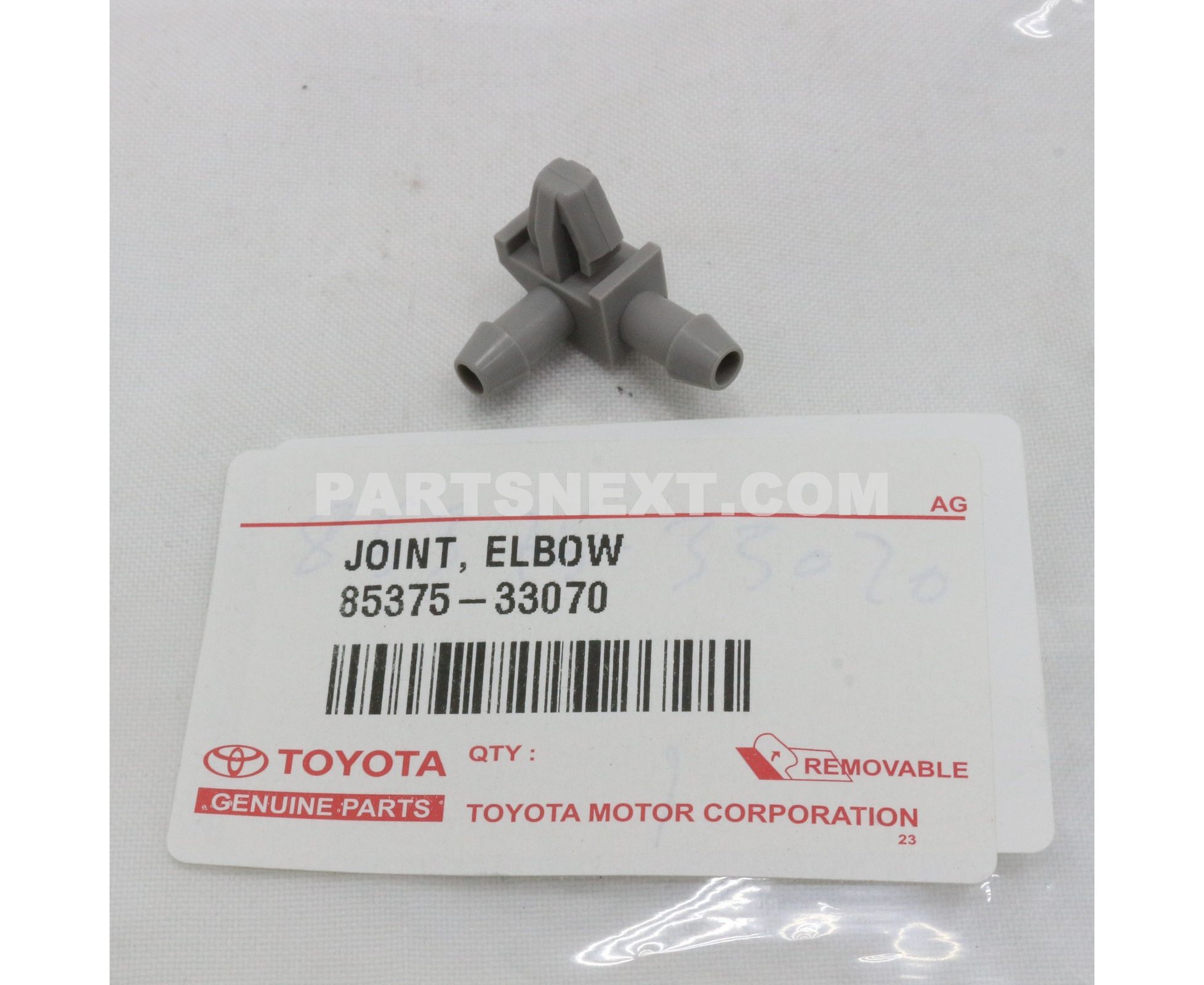 Toyota :: 85375-33070 JOINT, REAR WASHER ELBOW, NO.2