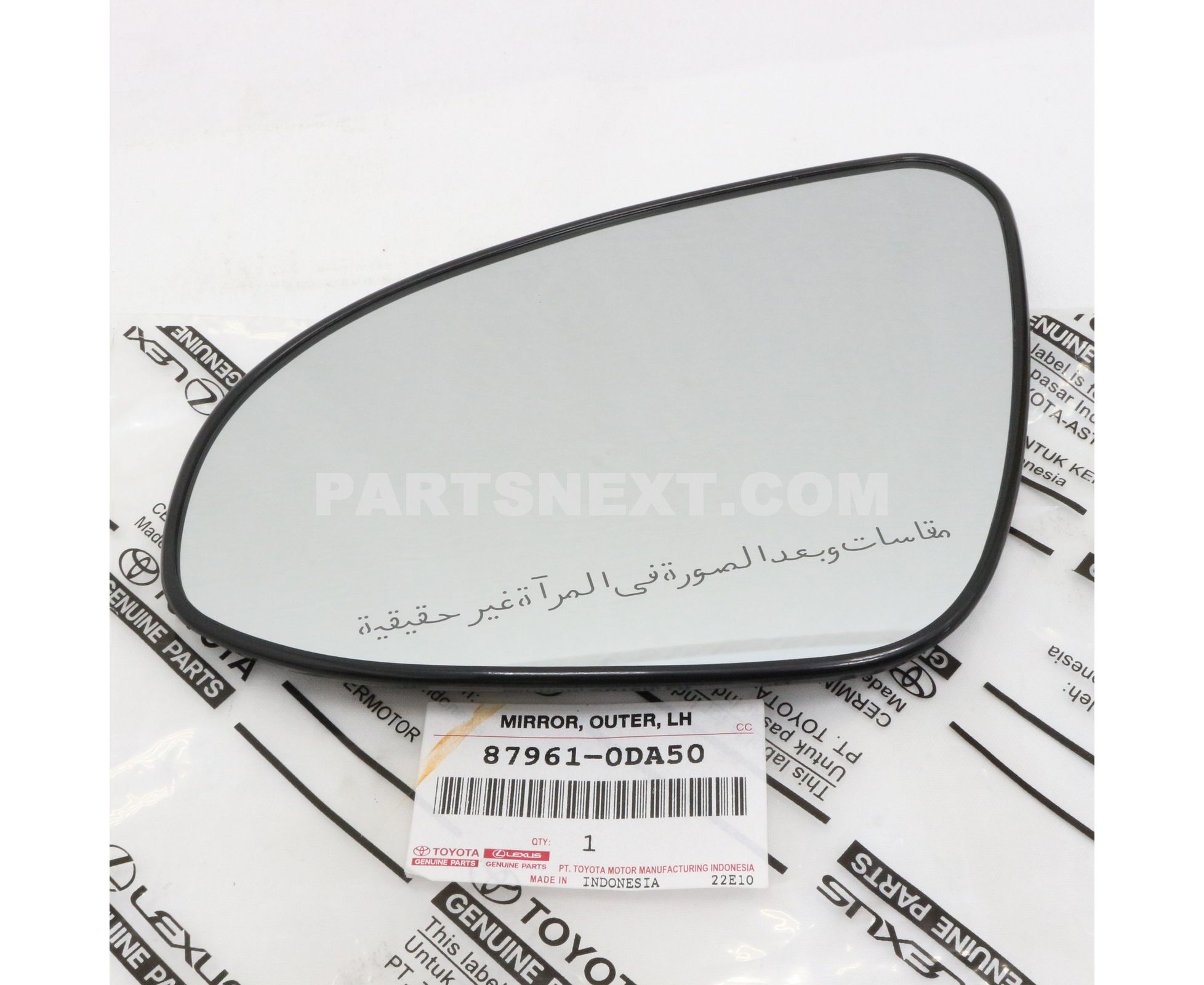 Toyota :: 87961-0DA50 MIRROR OUTER, LH