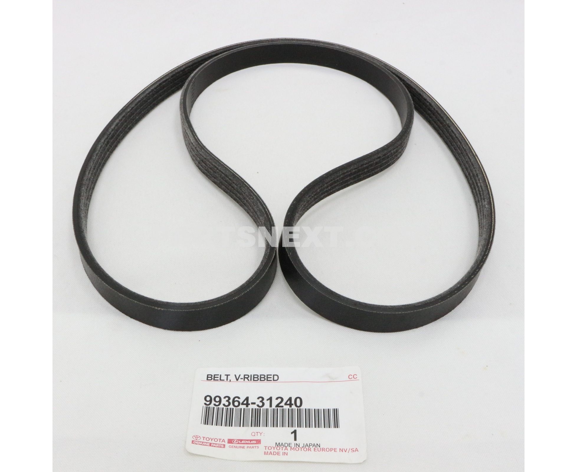 Toyota :: 99364-31240 BELT, V (COOLER COMPRESSOR TO CRANKSHAFT PULLEY ...