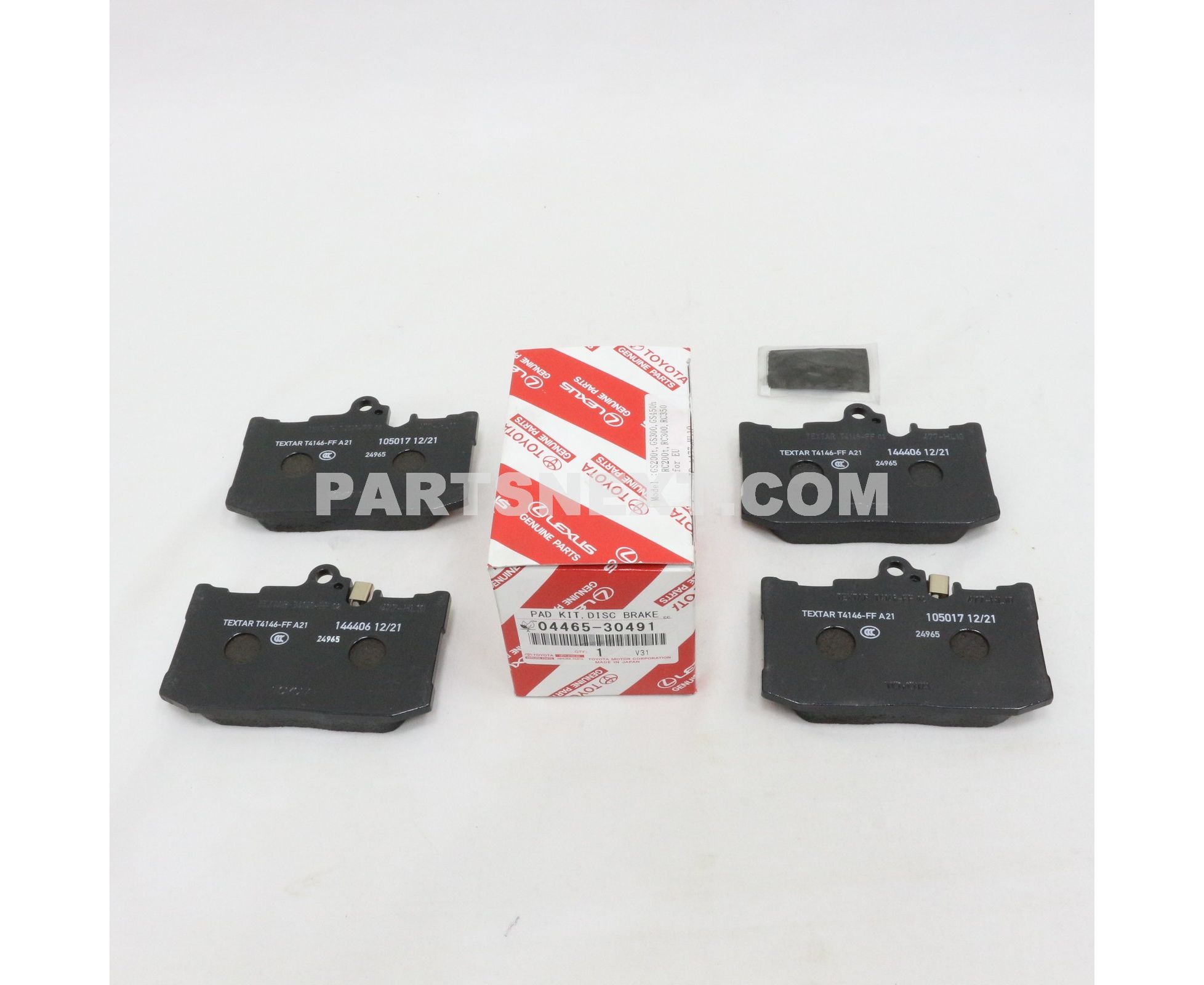 Toyota :: 04465-30491 PAD KIT, DISC BRAKE