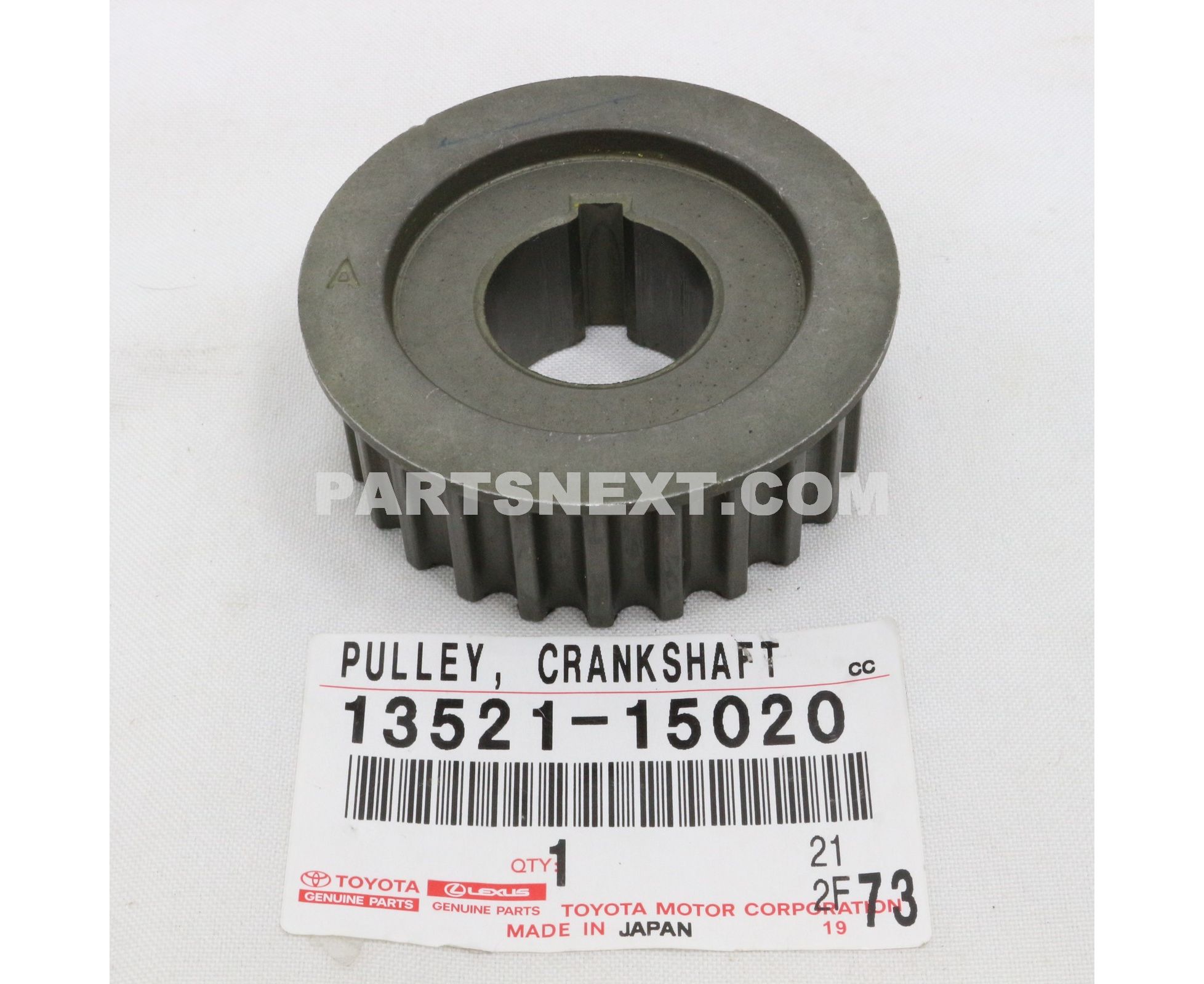 Toyota :: 13521-15020 PULLEY, CRANKSHAFT TIMING