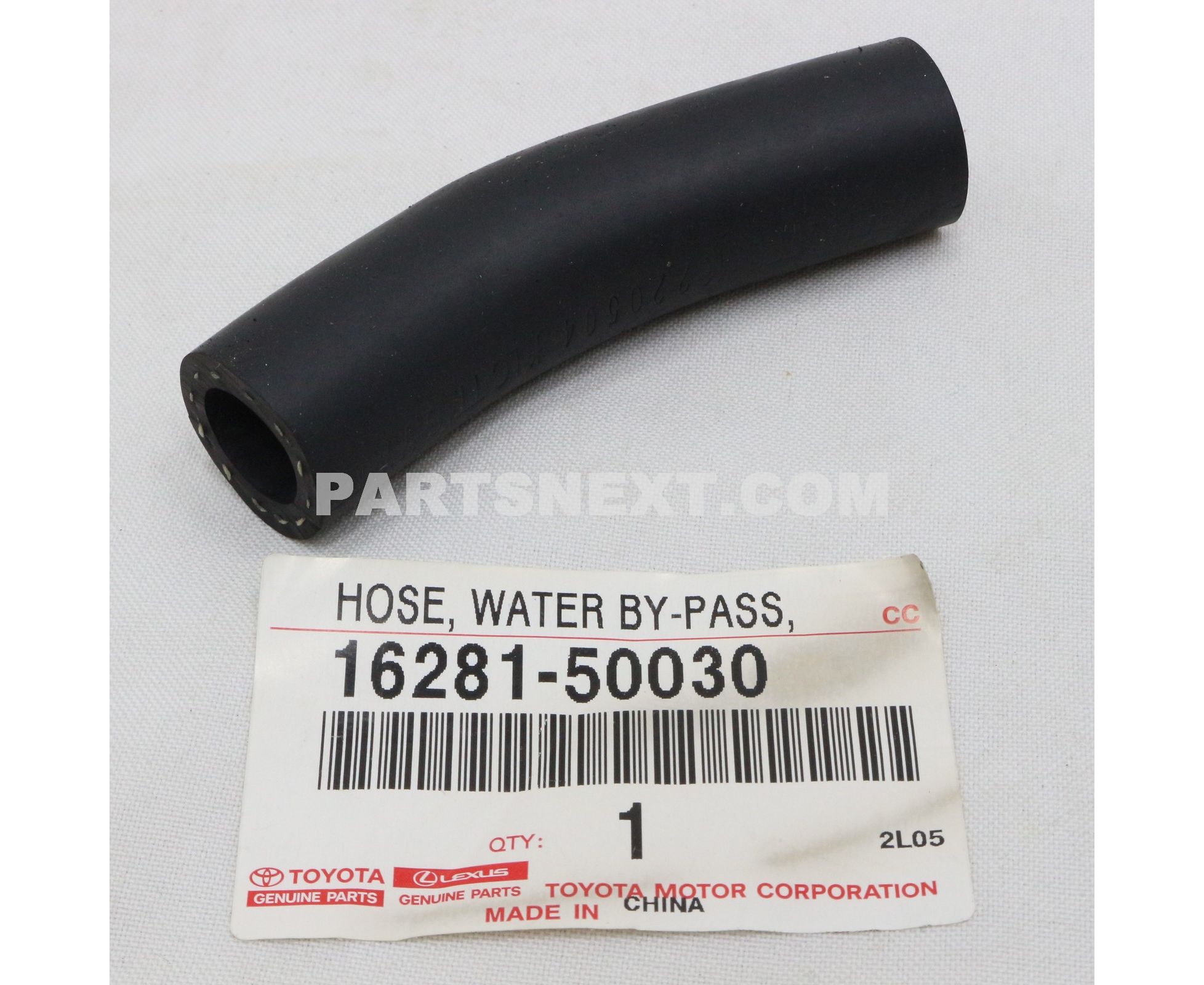 Toyota :: 16281-50030 HOSE, WATER BY-PASS, NO.4