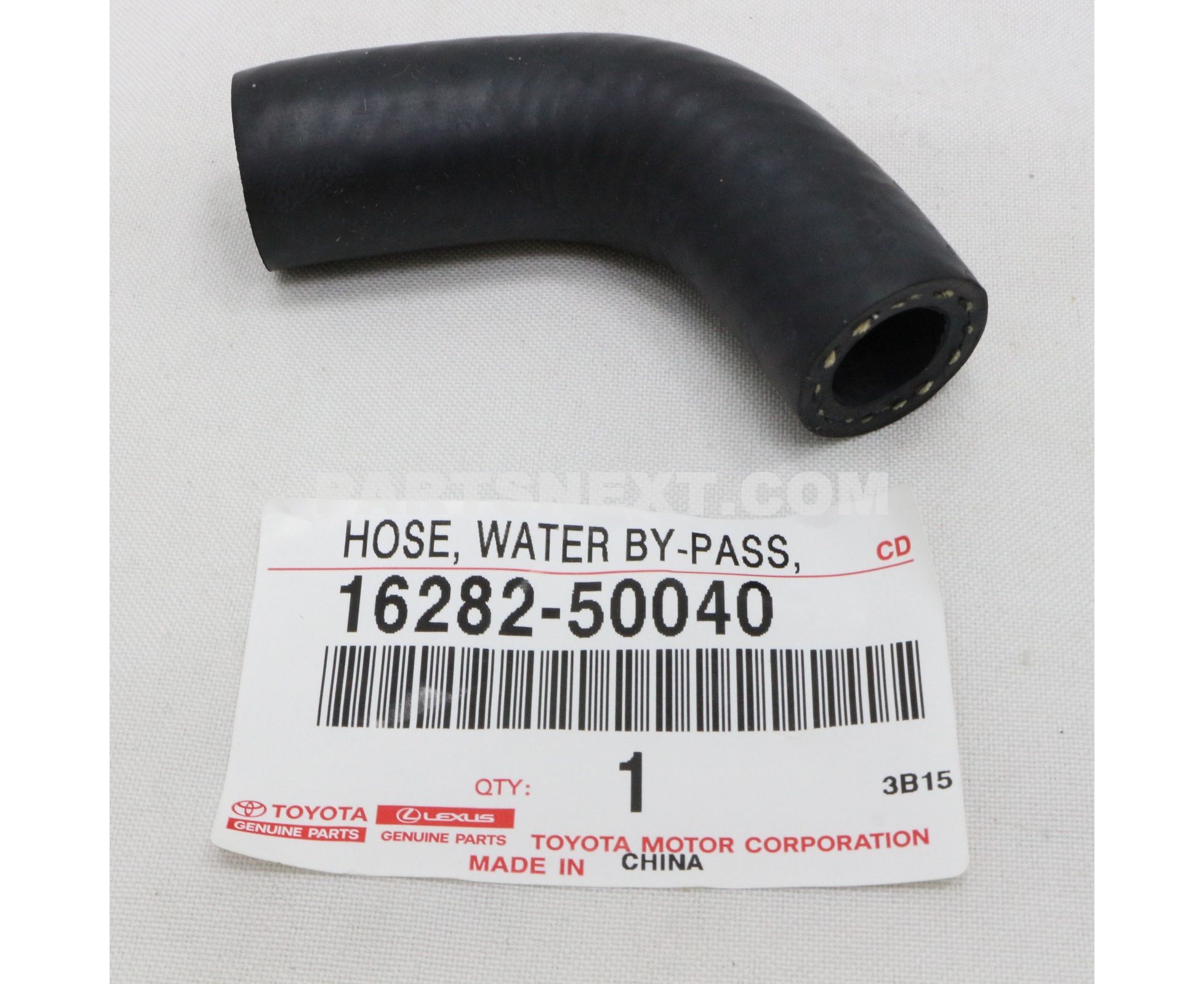 Toyota :: 16282-50040 HOSE, WATER BY-PASS, NO.5