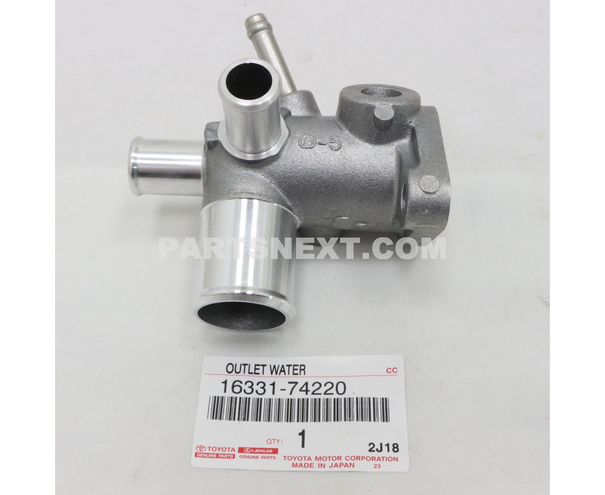 Toyota :: 16331-74220 OUTLET, WATER