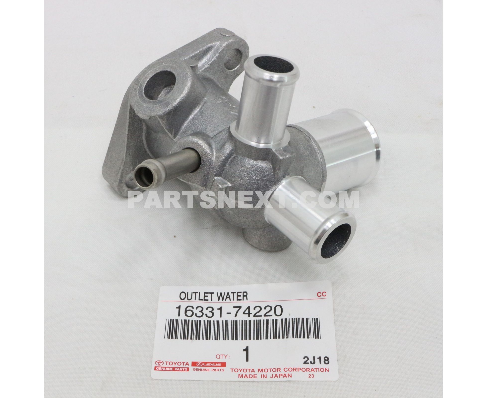 Toyota :: 16331-74220 OUTLET, WATER