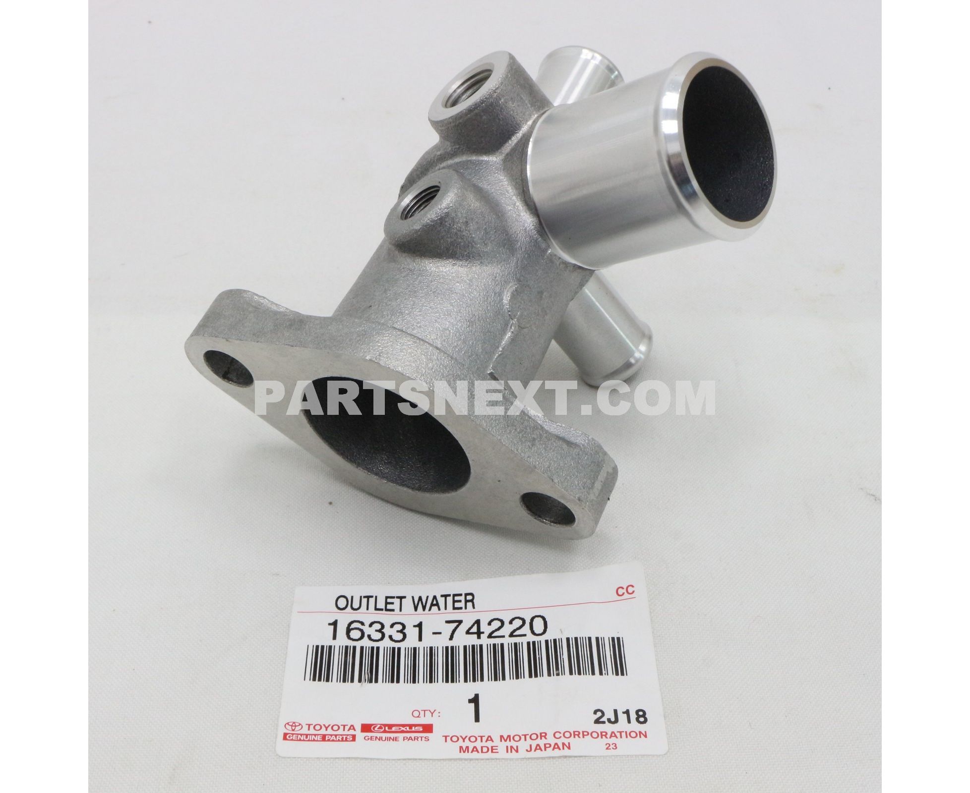 Toyota :: 16331-74220 OUTLET, WATER