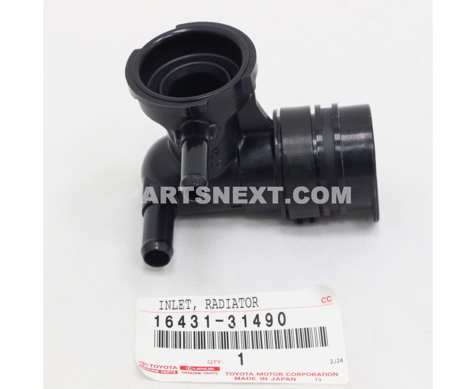 Toyota :: 16431-31490 INLET, RADIATOR WATER