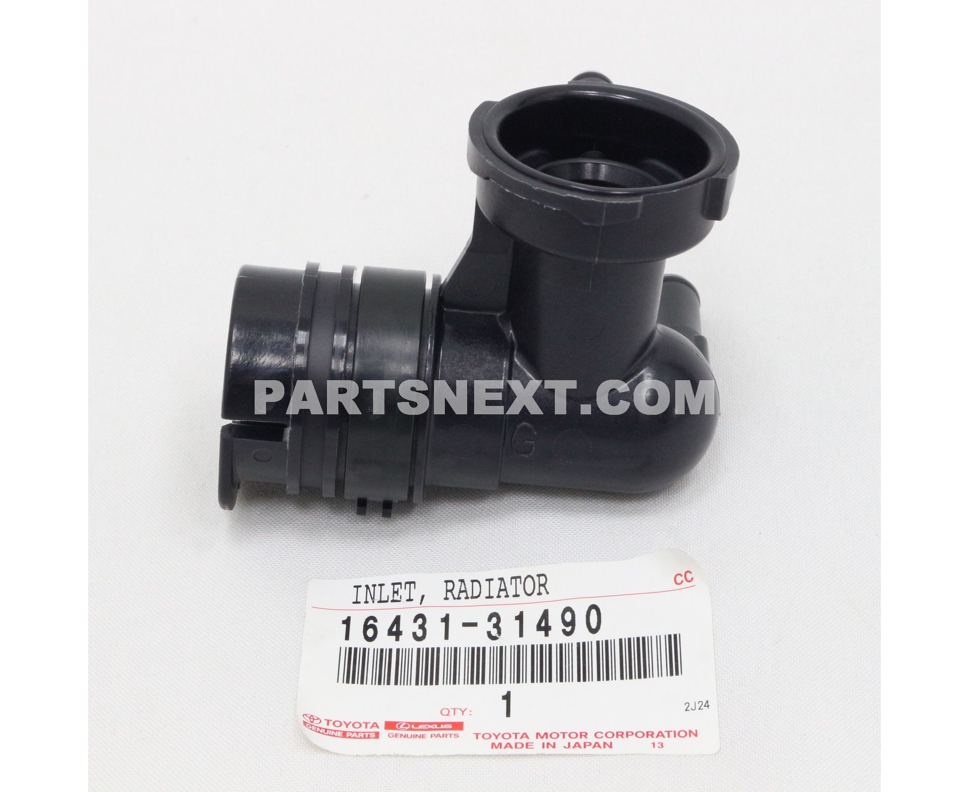 Toyota :: 16431-31490 INLET, RADIATOR WATER
