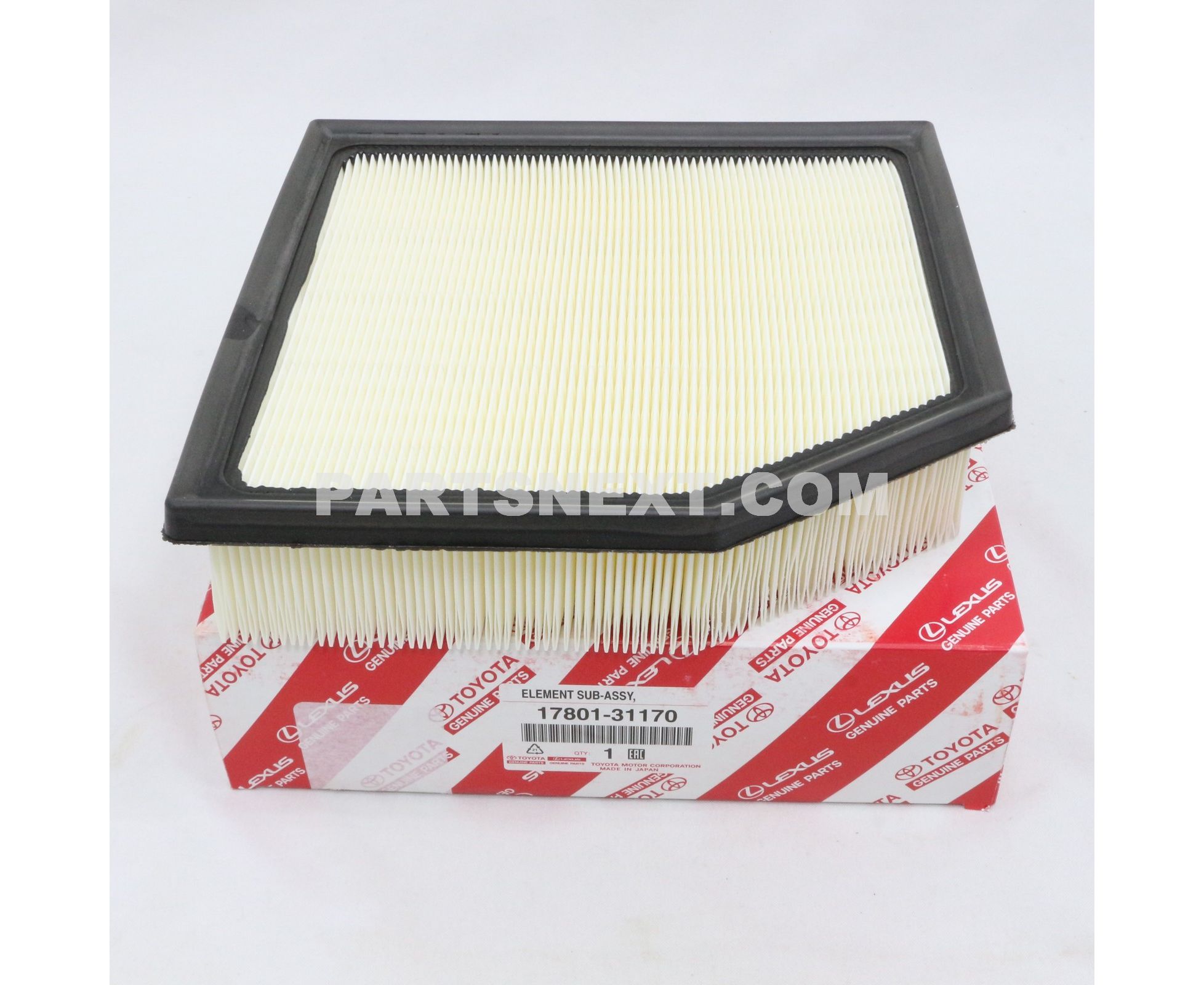 Toyota :: 17801-31170 ELEMENT SUB-ASSY, AIR CLEANER FILTER