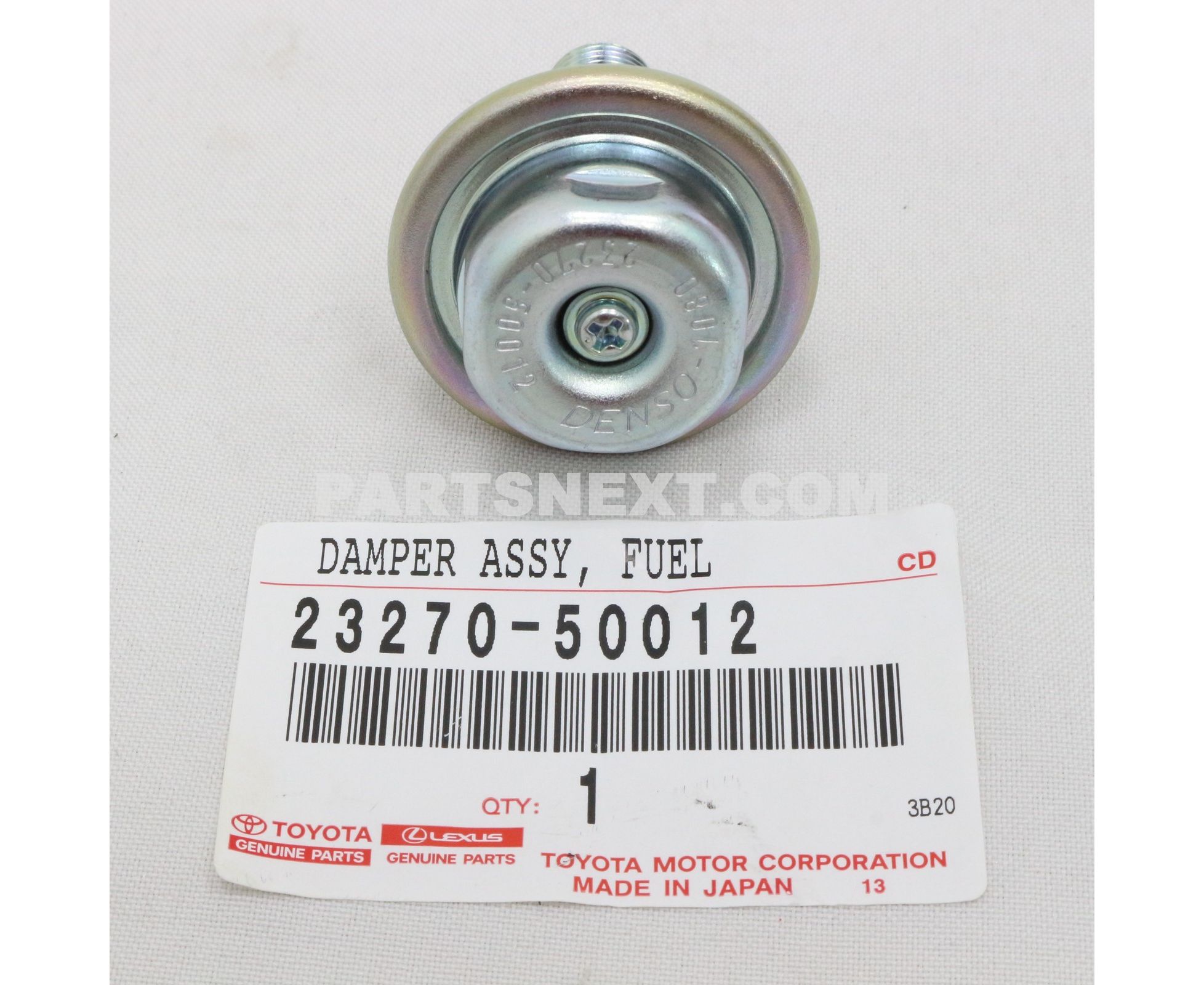 Toyota :: 23270-50012 DAMPER ASSY, FUEL PRESSURE PULSATION