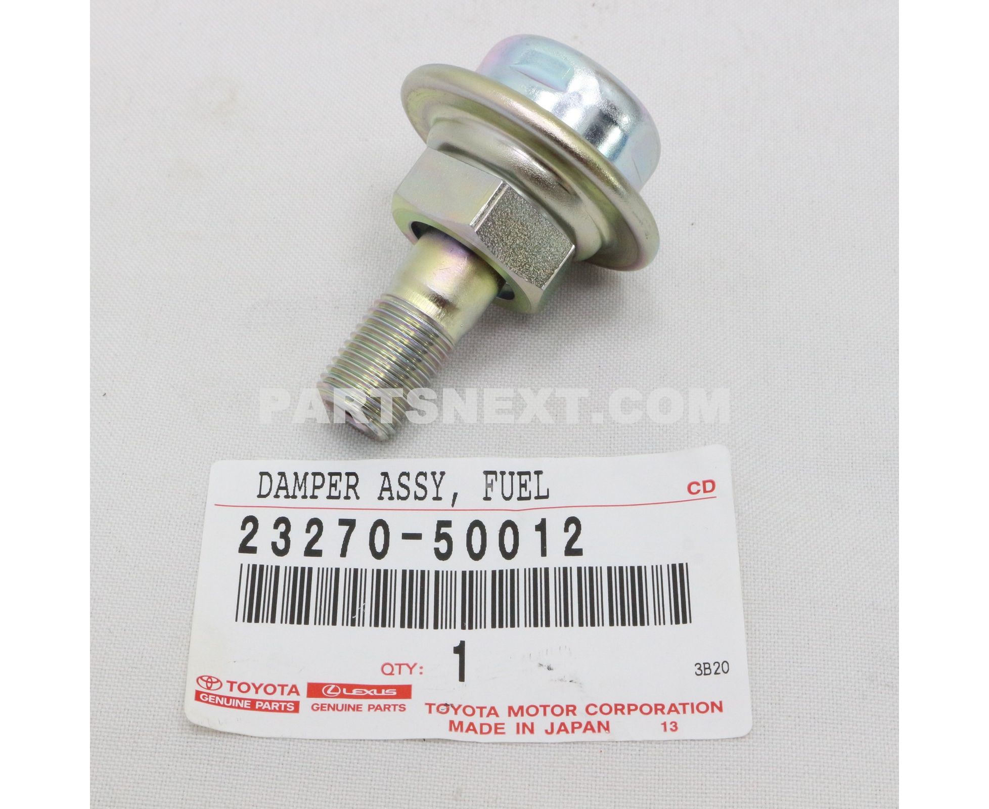Toyota :: 23270-50012 DAMPER ASSY, FUEL PRESSURE PULSATION