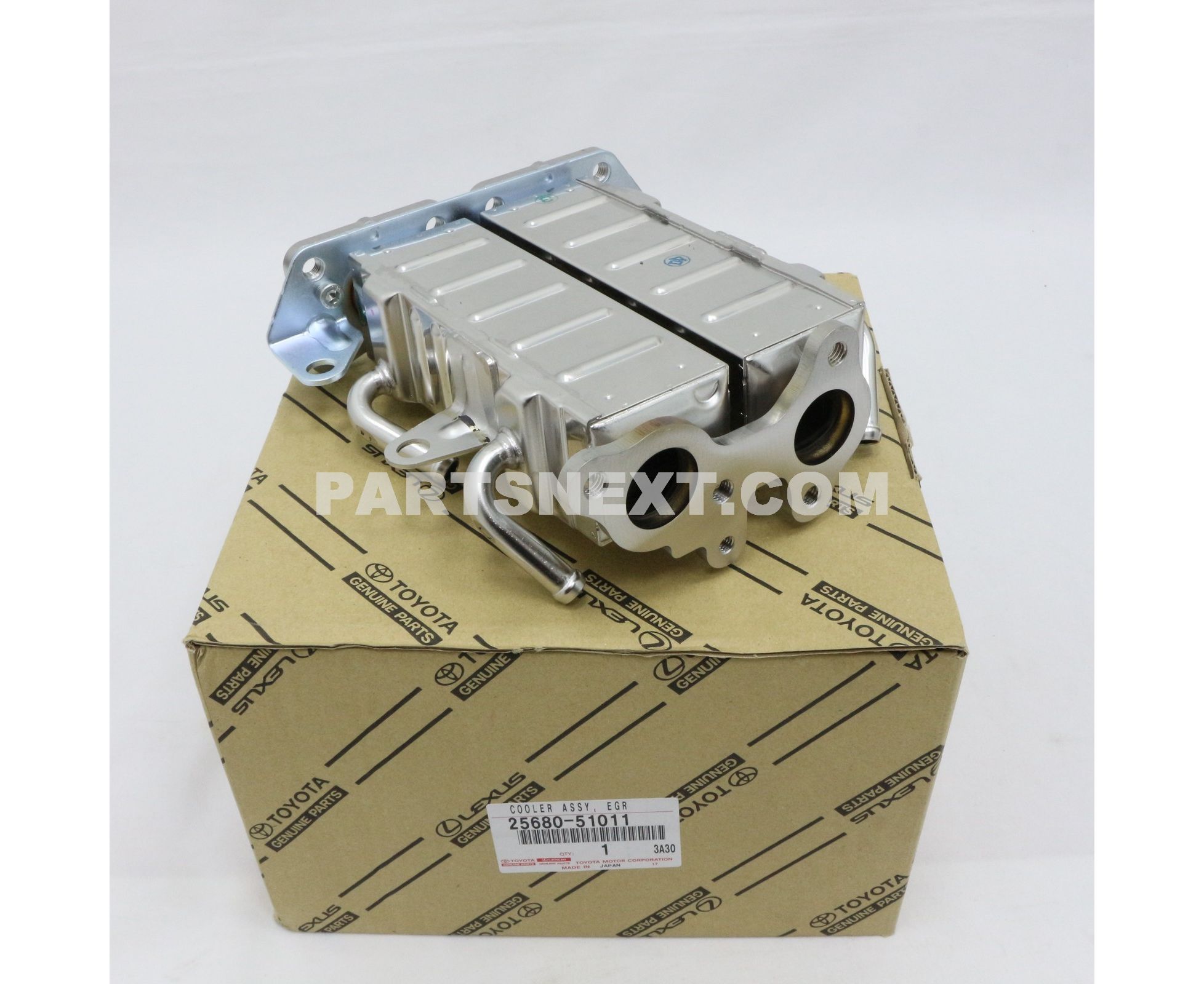 Toyota :: 25680-51011 COOLER ASSY, EGR