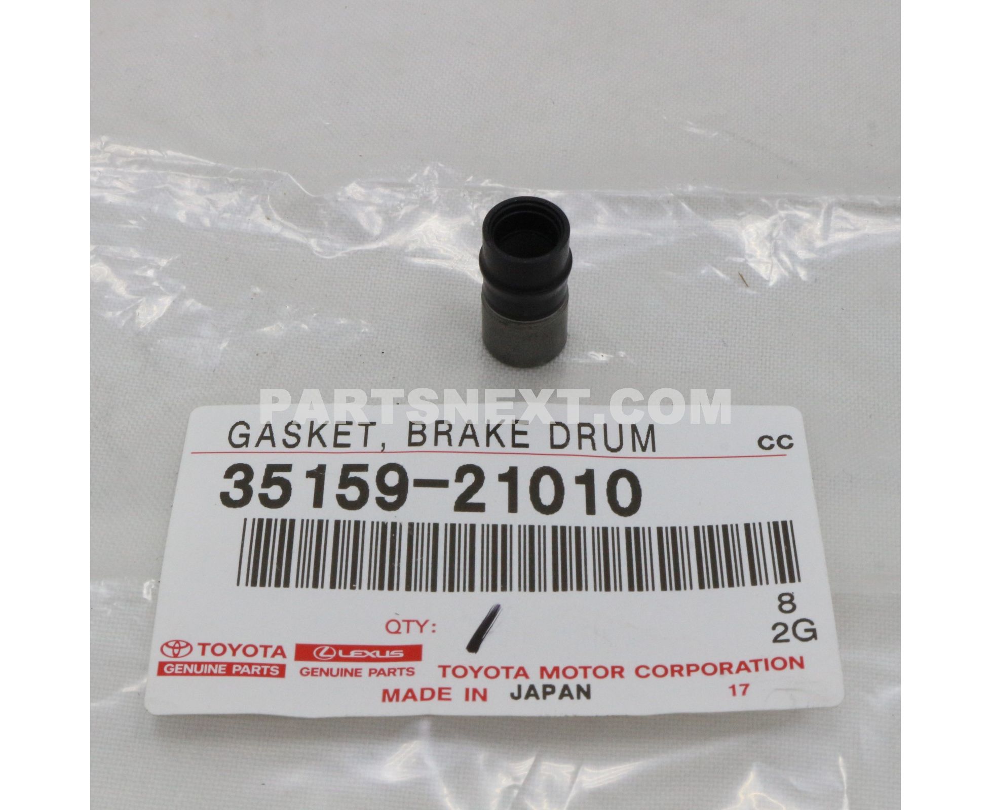 Toyota :: 35159-21010 GASKET, BRAKE DRUM