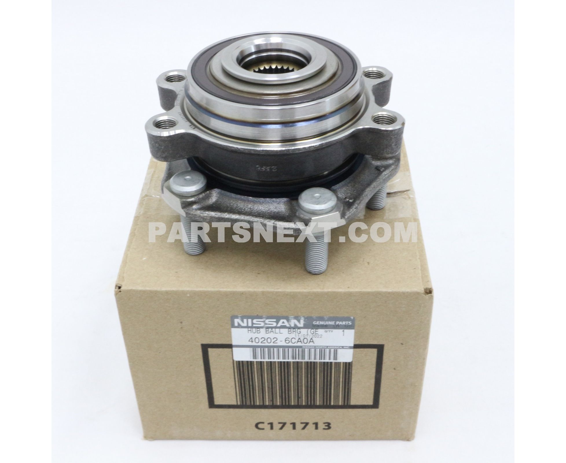 Nissan :: 40202-6CA0A HUB ASSY-ROAD W