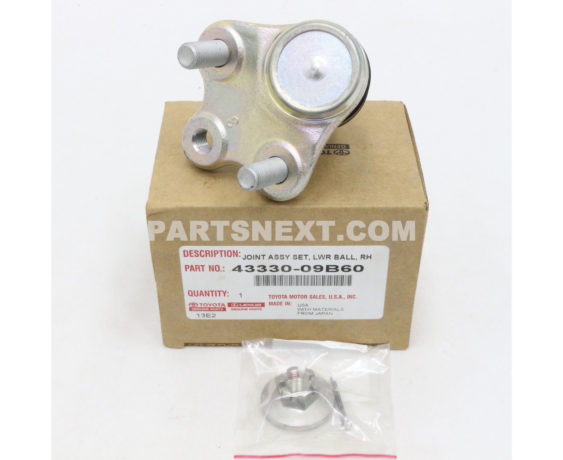 Toyota :: 43330-09B60 JOINT ASSY SET LWR